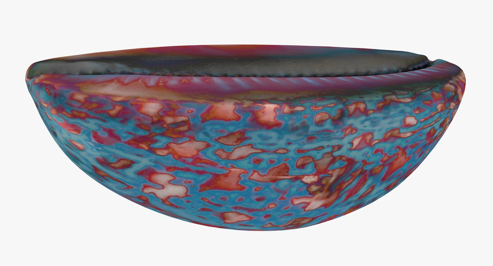 3D sea shell 4 blue - TurboSquid 1150280