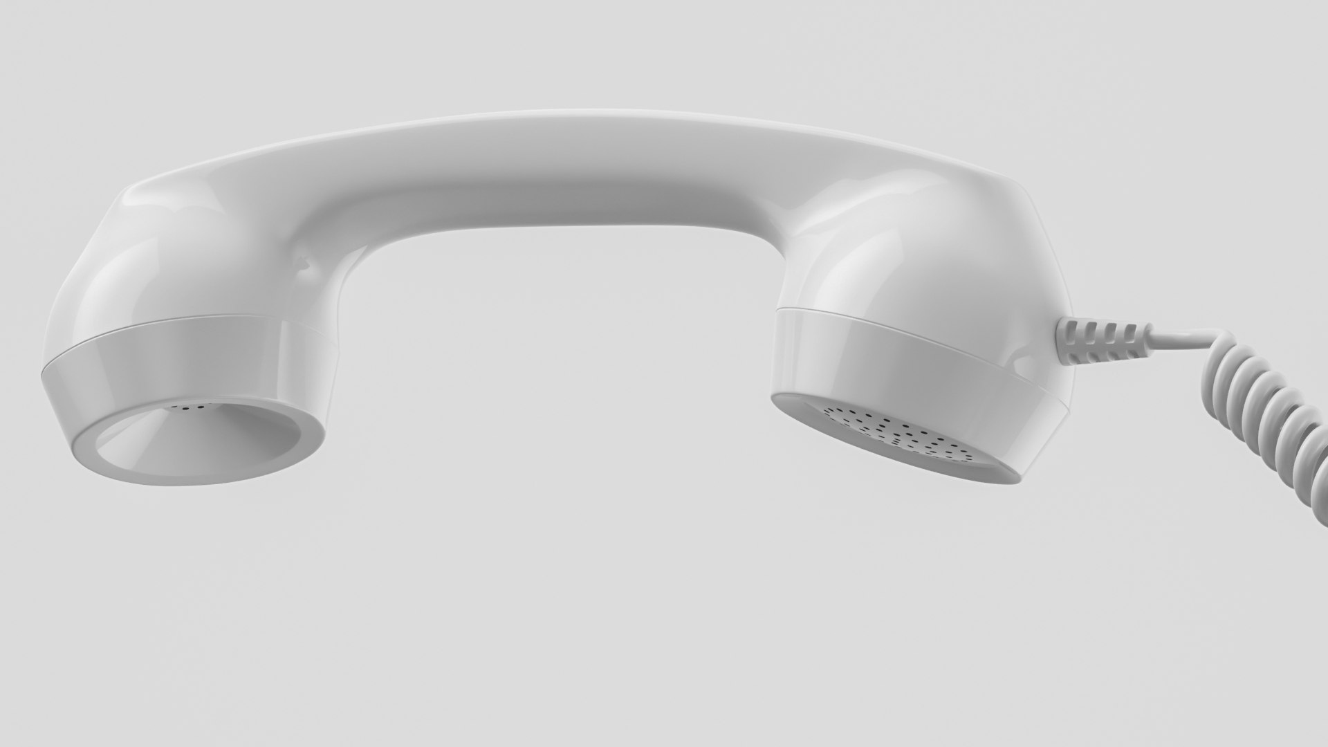 3D Phone Handset 02 - TurboSquid 2006728