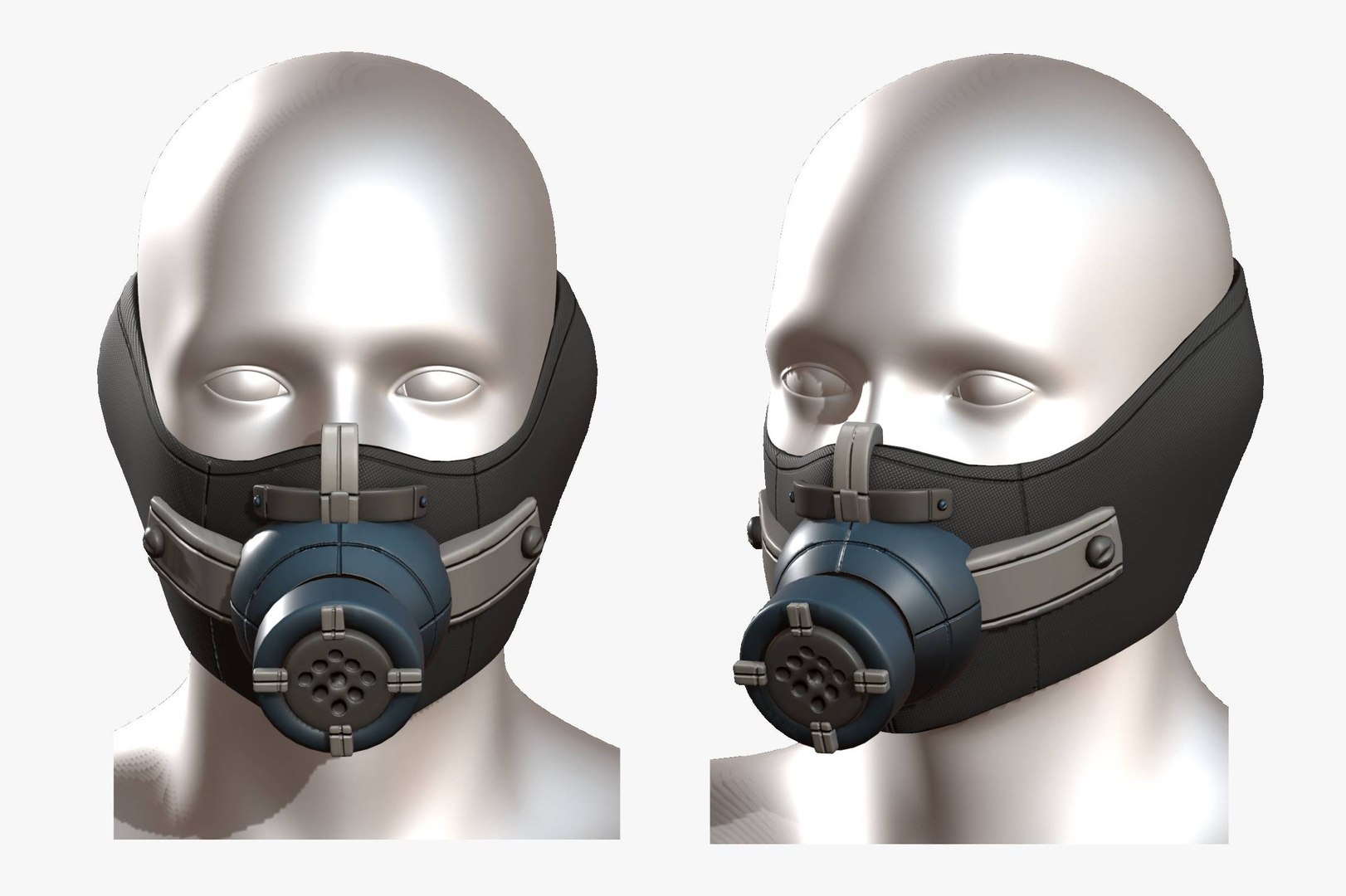 3D model gas mask - TurboSquid 1591821