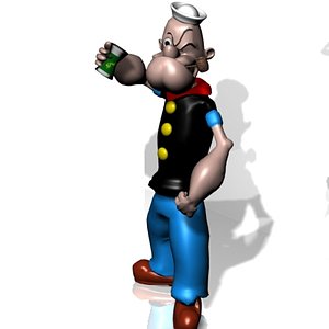 3D Popeye Models - Browse & Download Formats - TurboSquid