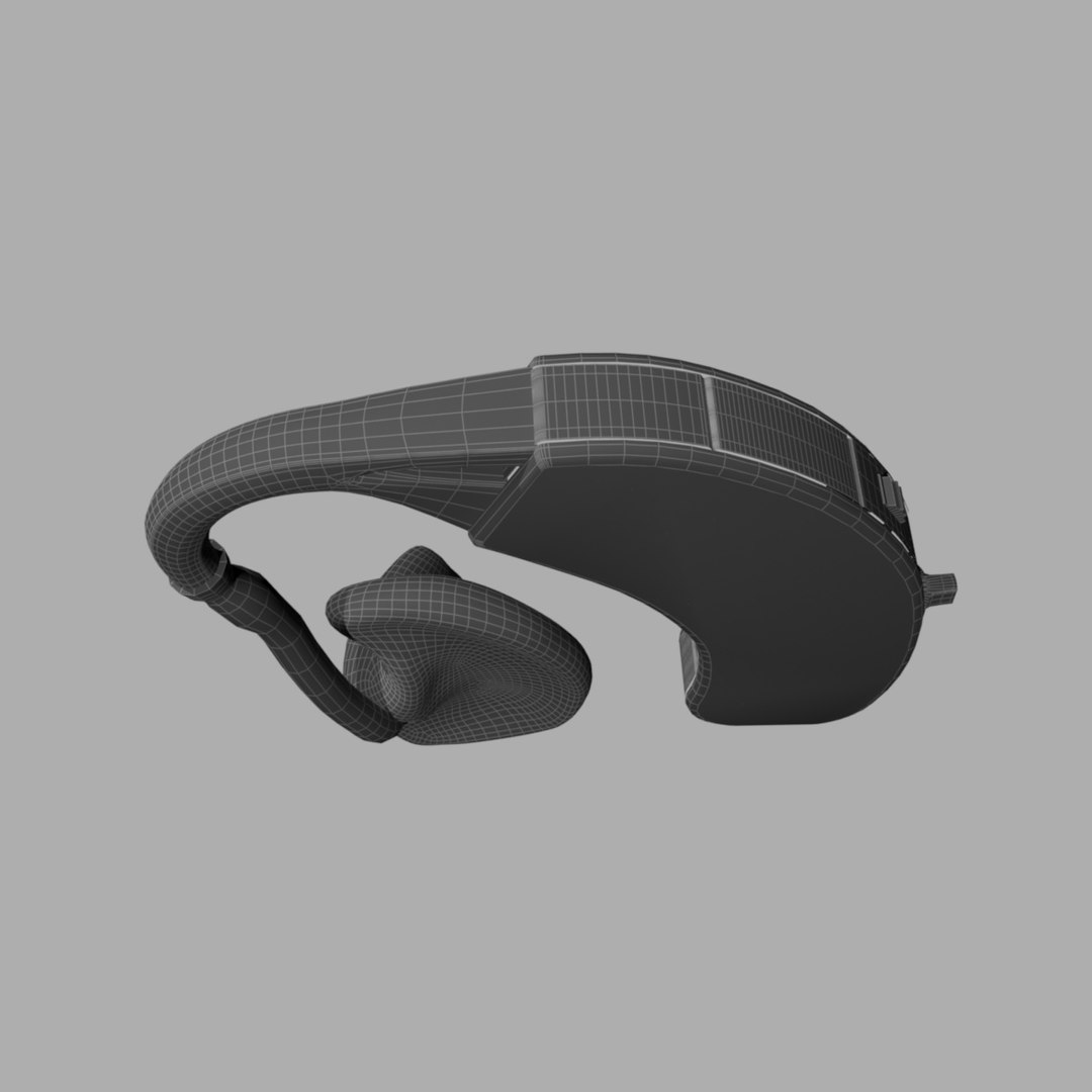 3d Model Unitron Hearing Aid