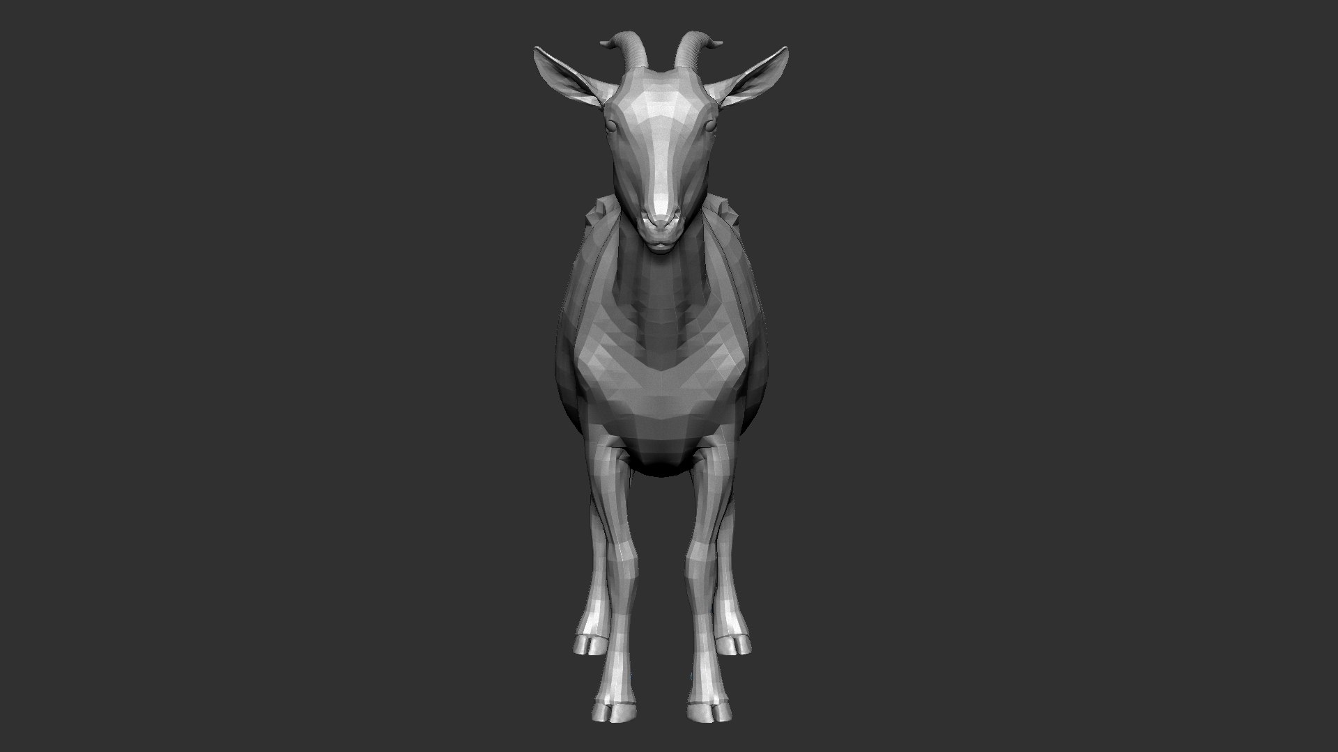 3D goat v2 - TurboSquid 1557822