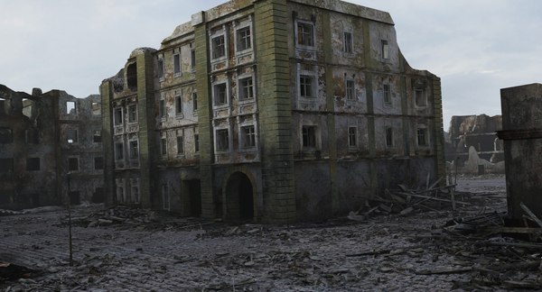 max ruined city ww2 warsaw