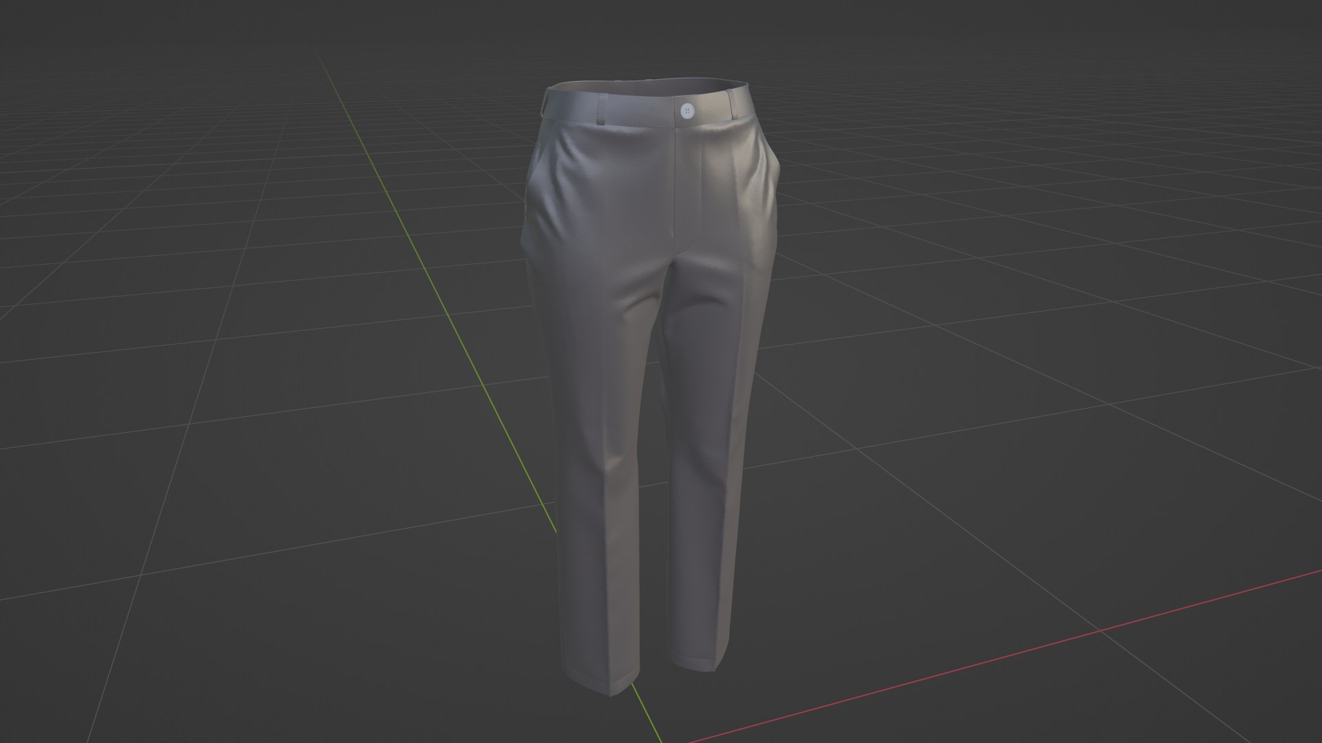 Women Dress Pants 3D Model - TurboSquid 1901787