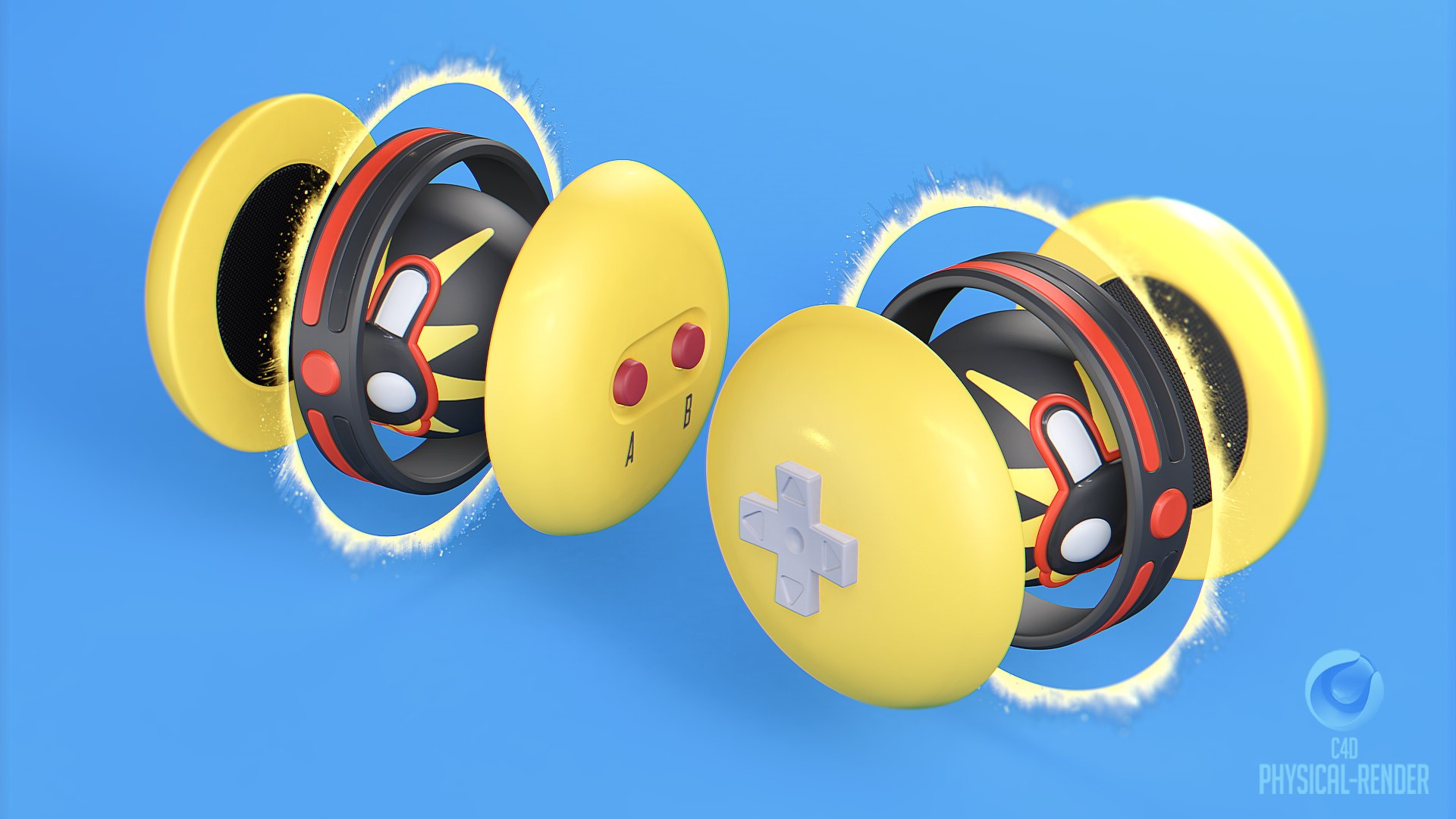 Luigi Character Bworbs Slam-Held Weapon Mario Rabbids Kingdom Model ...