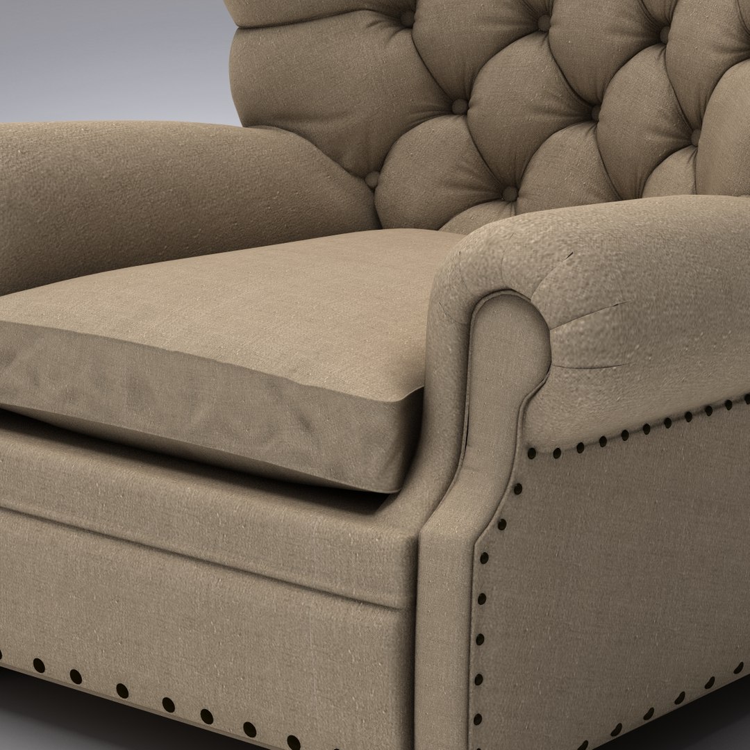 3d Restoration Hardware - Churchill