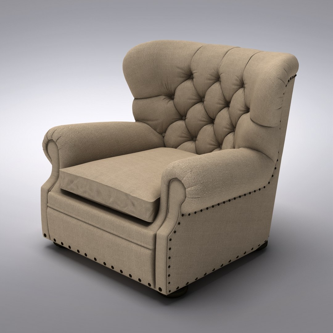 3d Restoration Hardware - Churchill