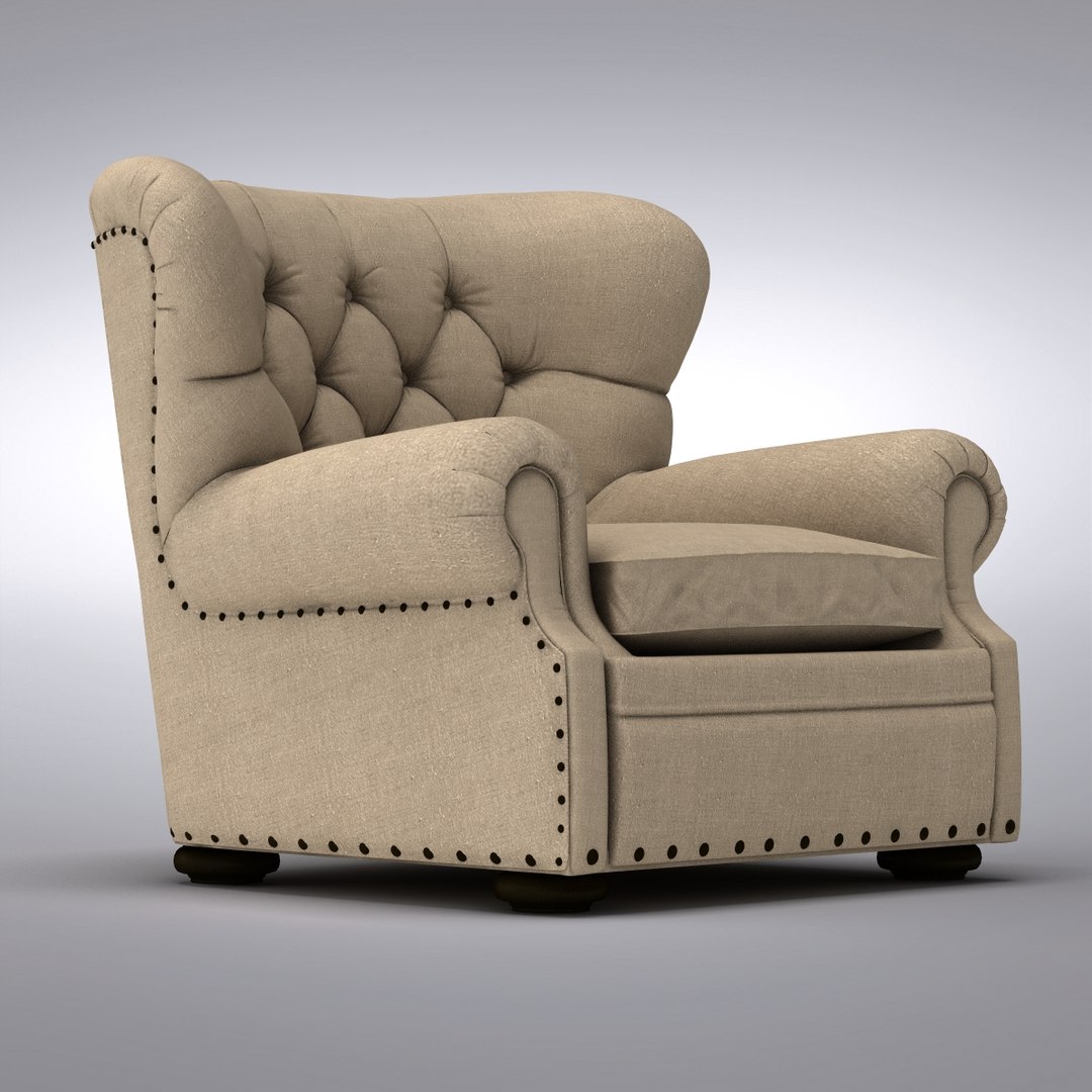 3d Restoration Hardware - Churchill