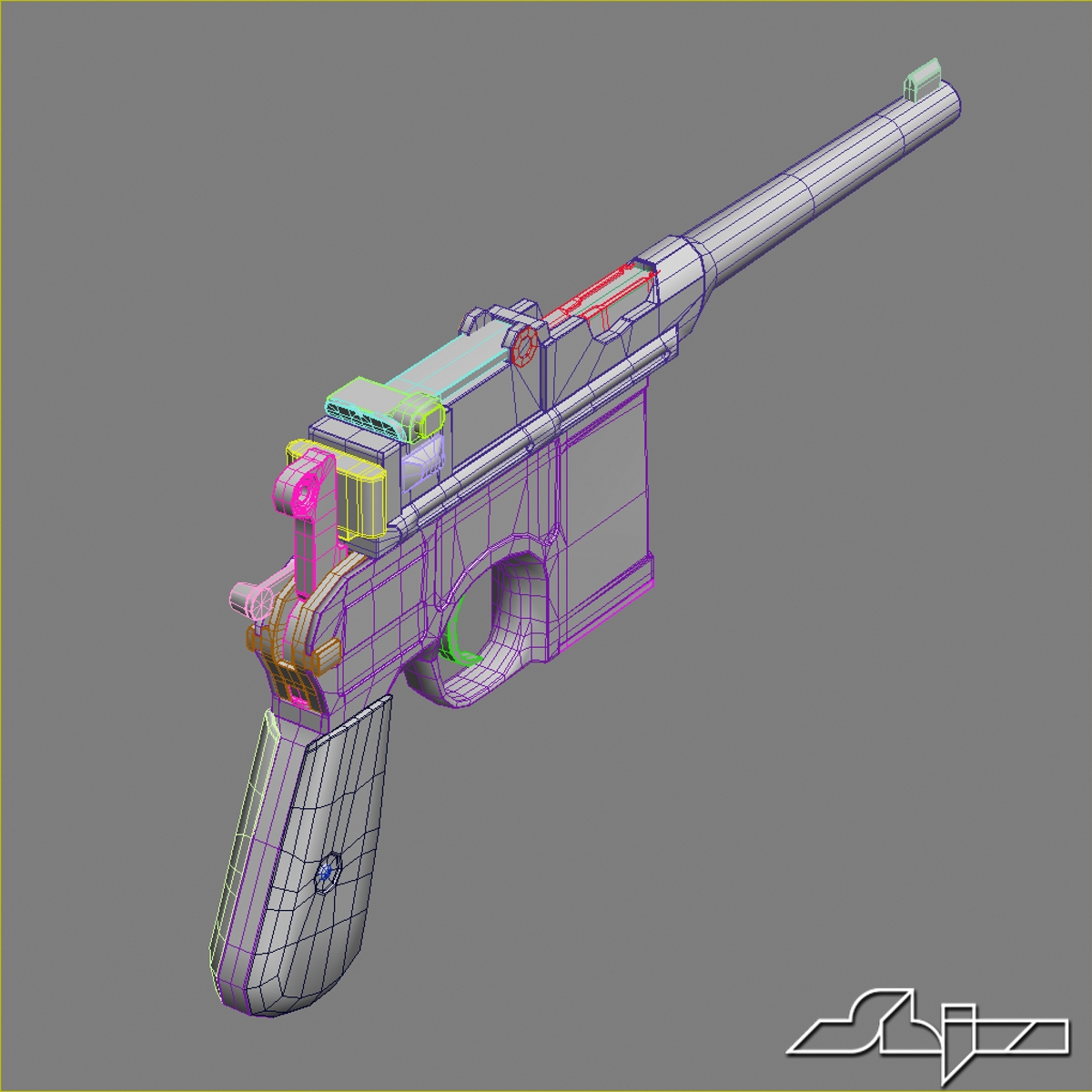 3d gun mauser c96