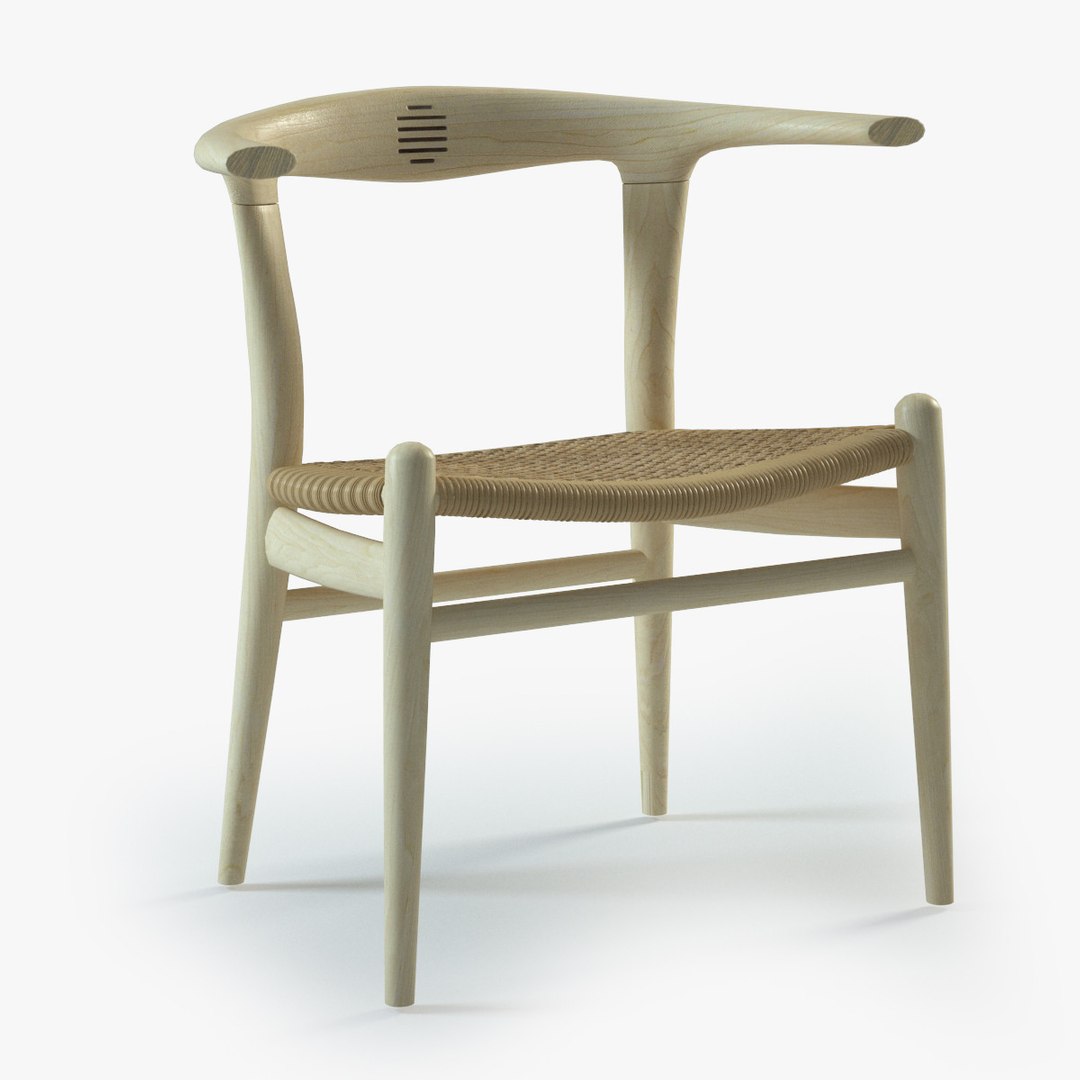 Chairs Hans J Wegner 3d Model