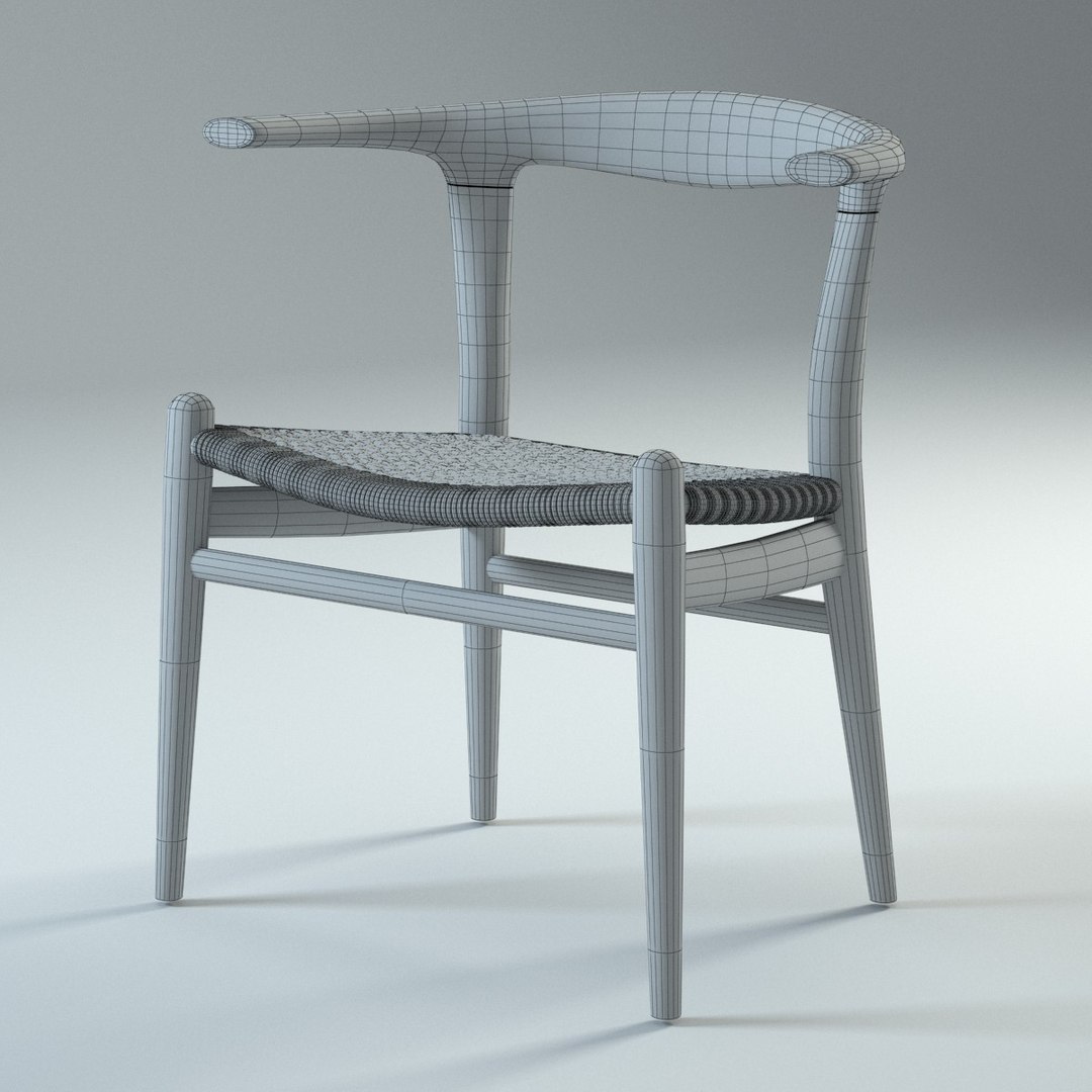 Chairs Hans J Wegner 3d Model