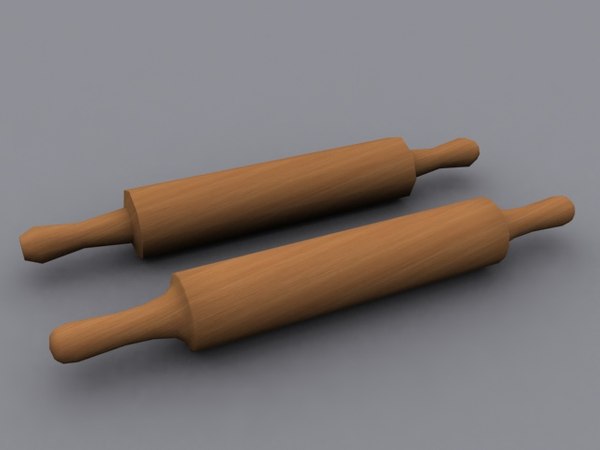 rolling pin 3d model
