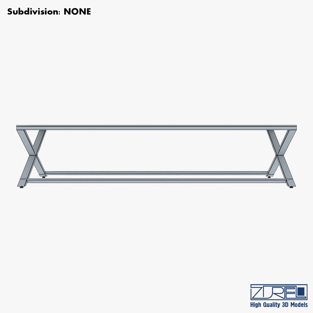 3D Model Oxo Coffee Table - TurboSquid 1211904