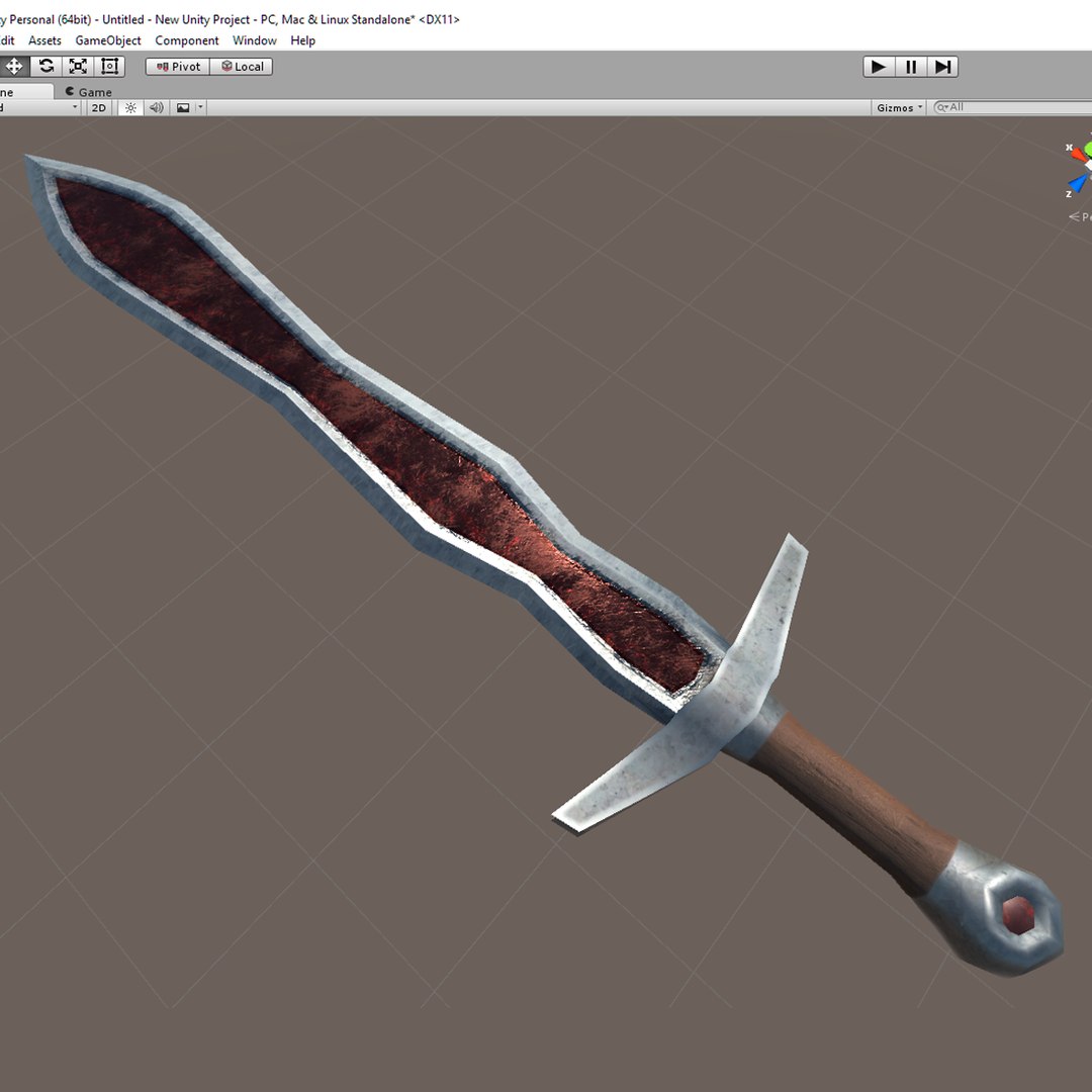 Sword Unity 3d Max