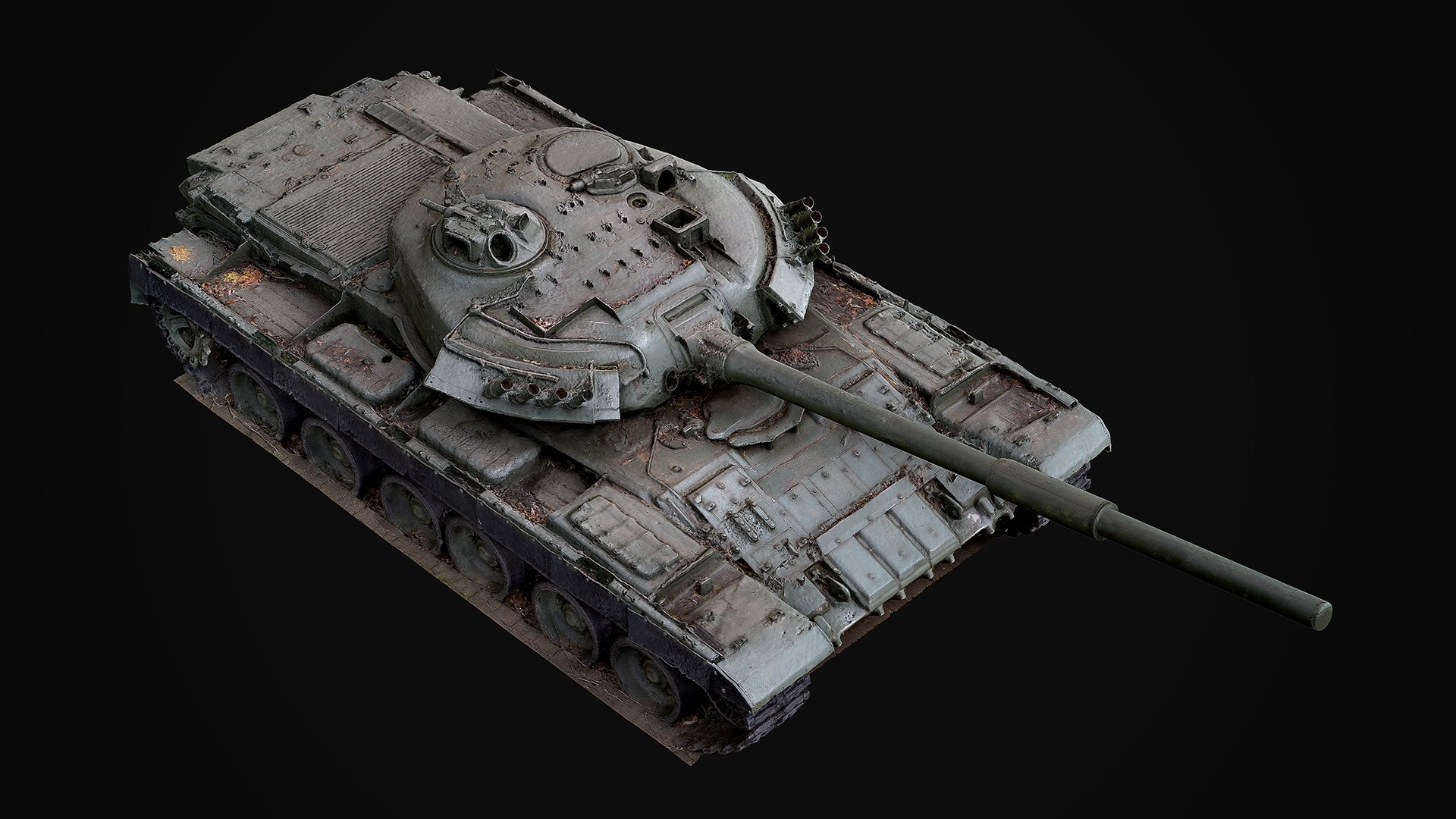 3D T-80 T-80ud - TurboSquid 1670825