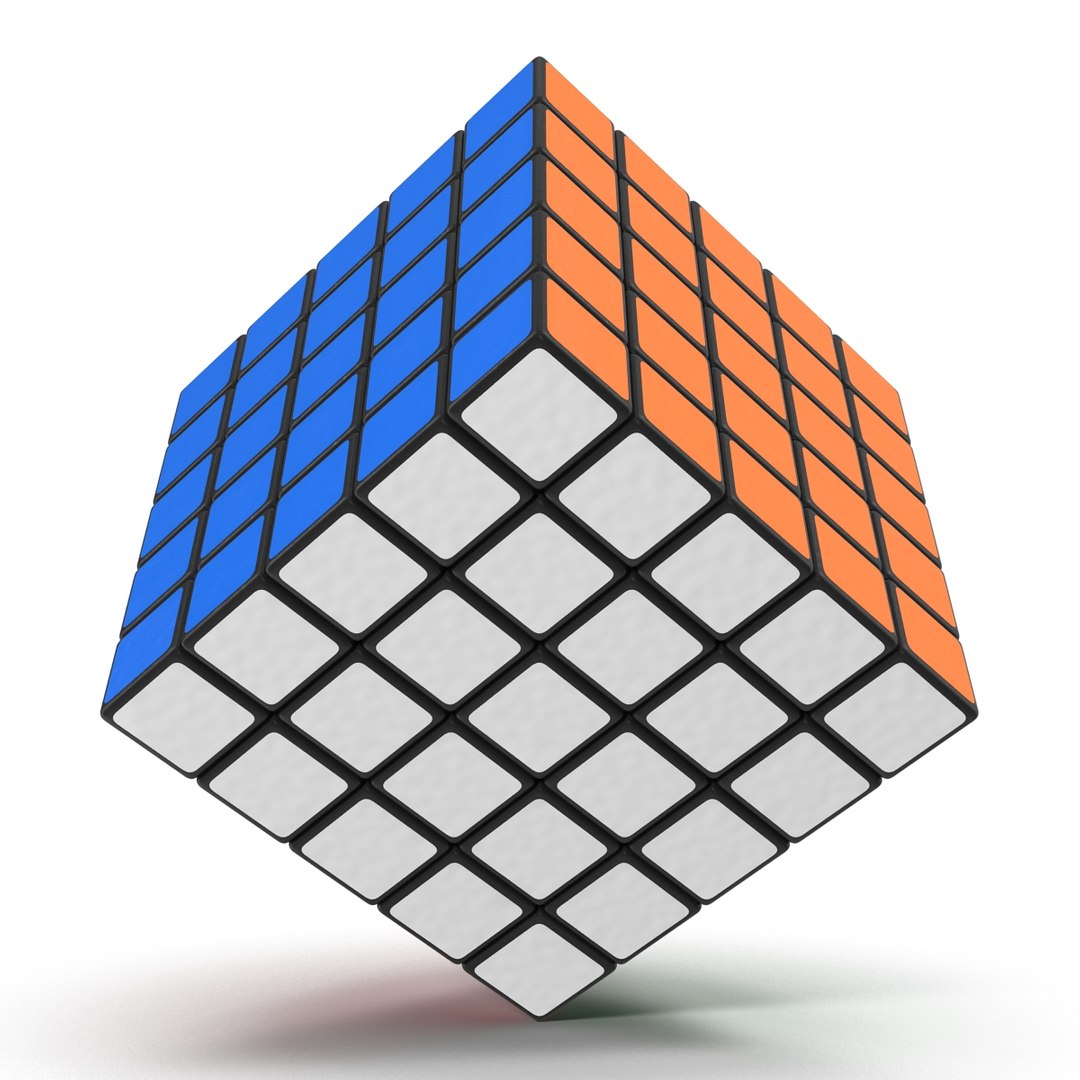 3d Model Rubiks Professional 5x5 Cube