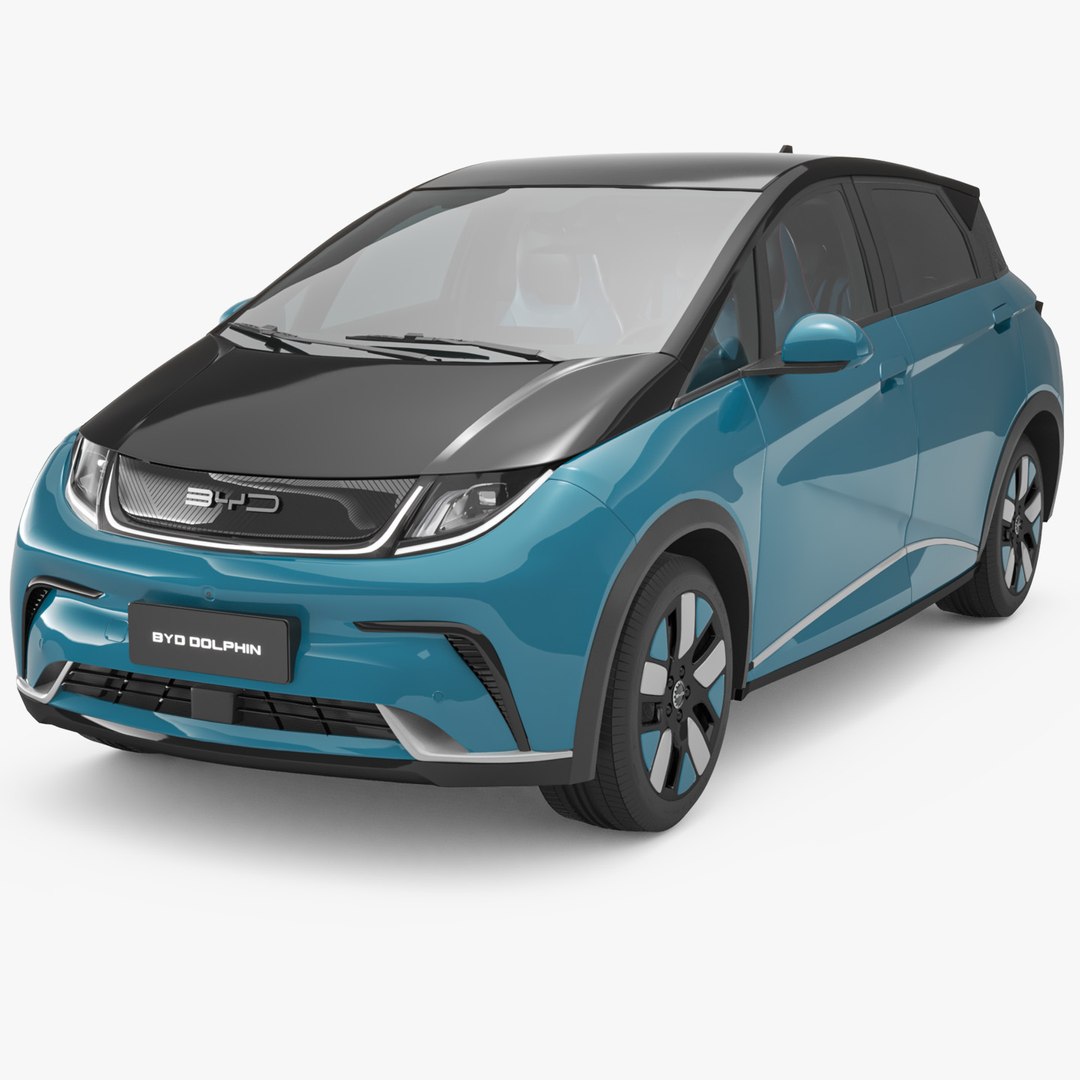 3D 2024 BYD Dolphin With Interior 3D Model - TurboSquid 2190894