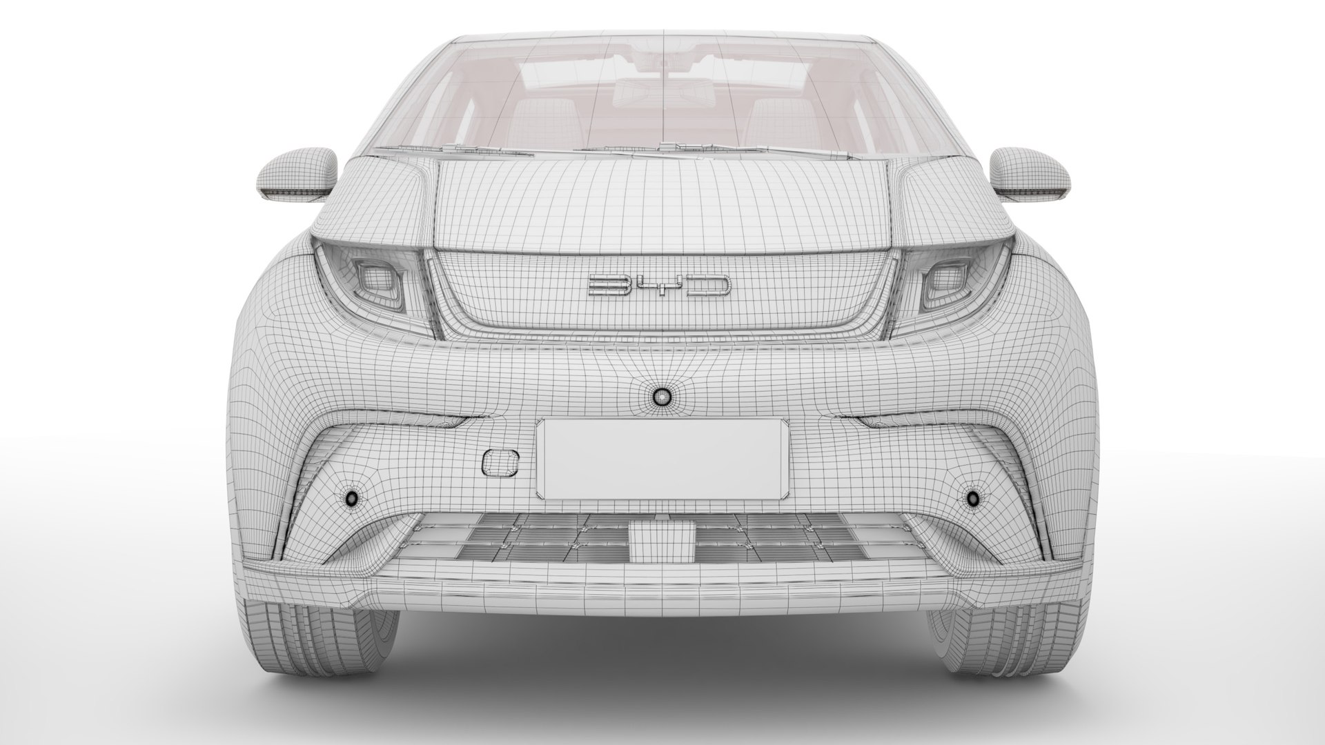 3D 2024 BYD Dolphin With Interior 3D Model - TurboSquid 2190894