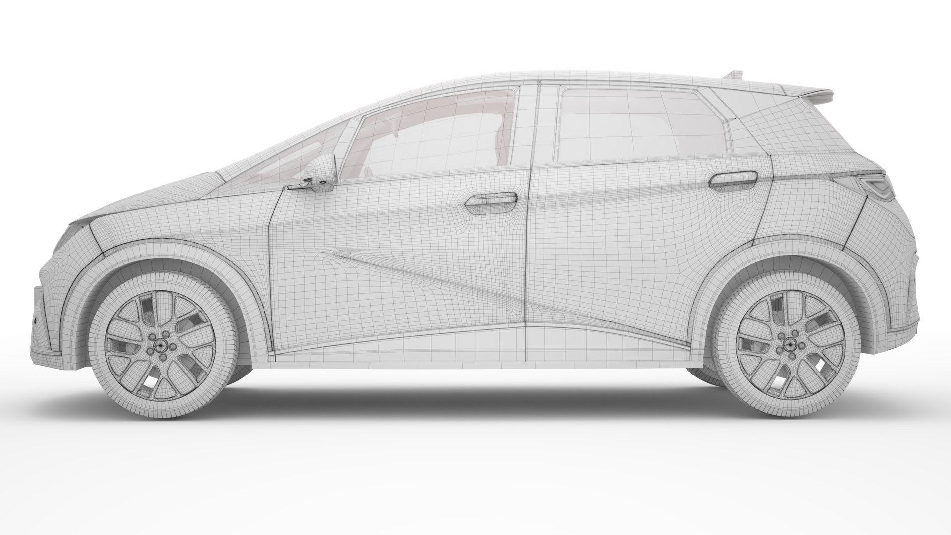 3D 2024 BYD Dolphin With Interior 3D Model - TurboSquid 2190894