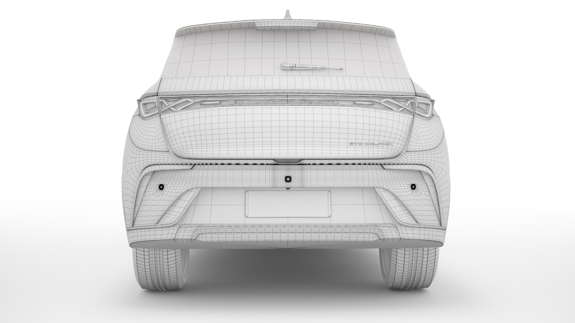 3D 2024 BYD Dolphin With Interior 3D Model - TurboSquid 2190894