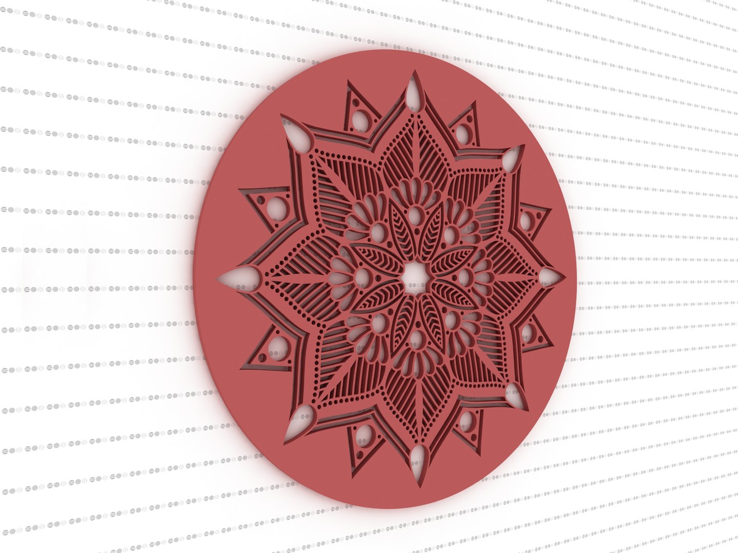 Mandala Cnc 3D Model - TurboSquid 1583480