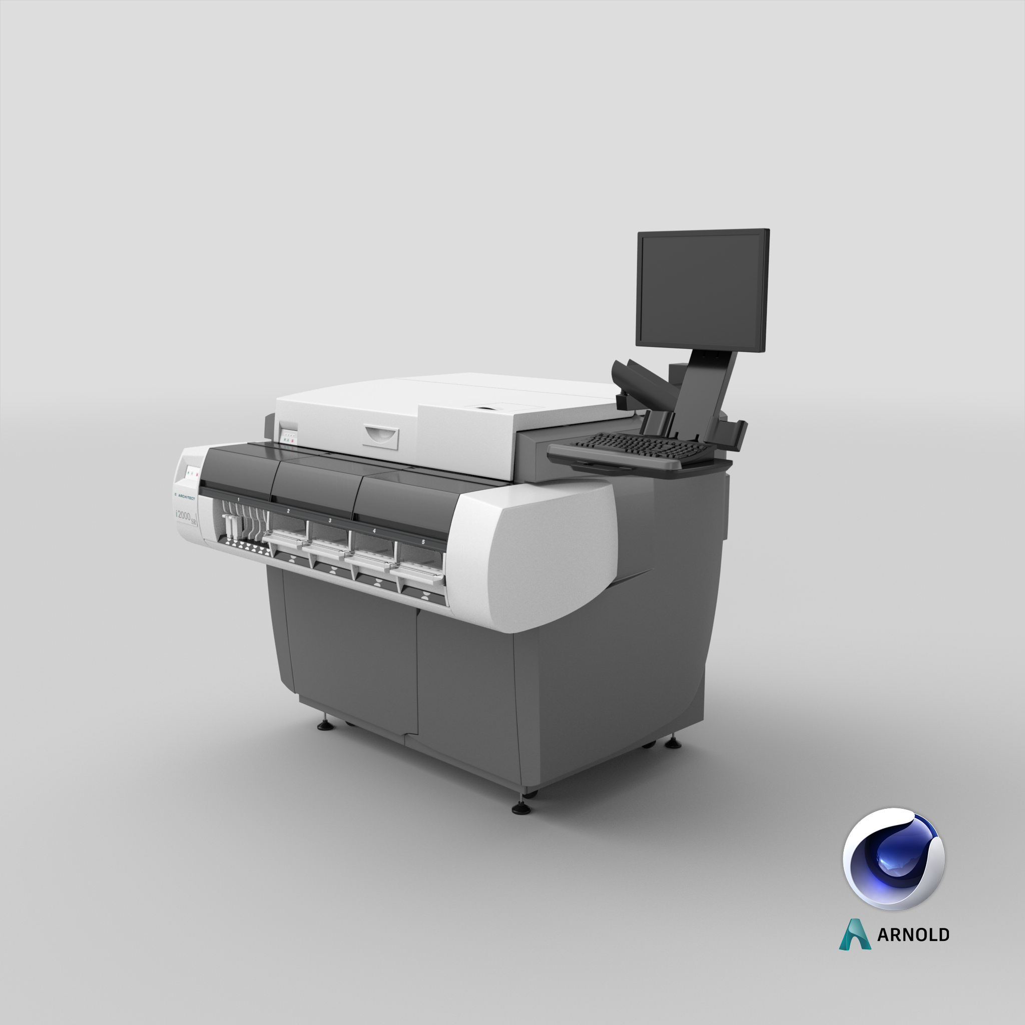 Abbott Architect i2000SR Immunoassay Analyzer model - TurboSquid 1731162
