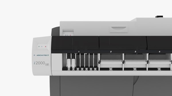 Abbott Architect i2000SR Immunoassay-Analysator 3D-Modell - TurboSquid ...