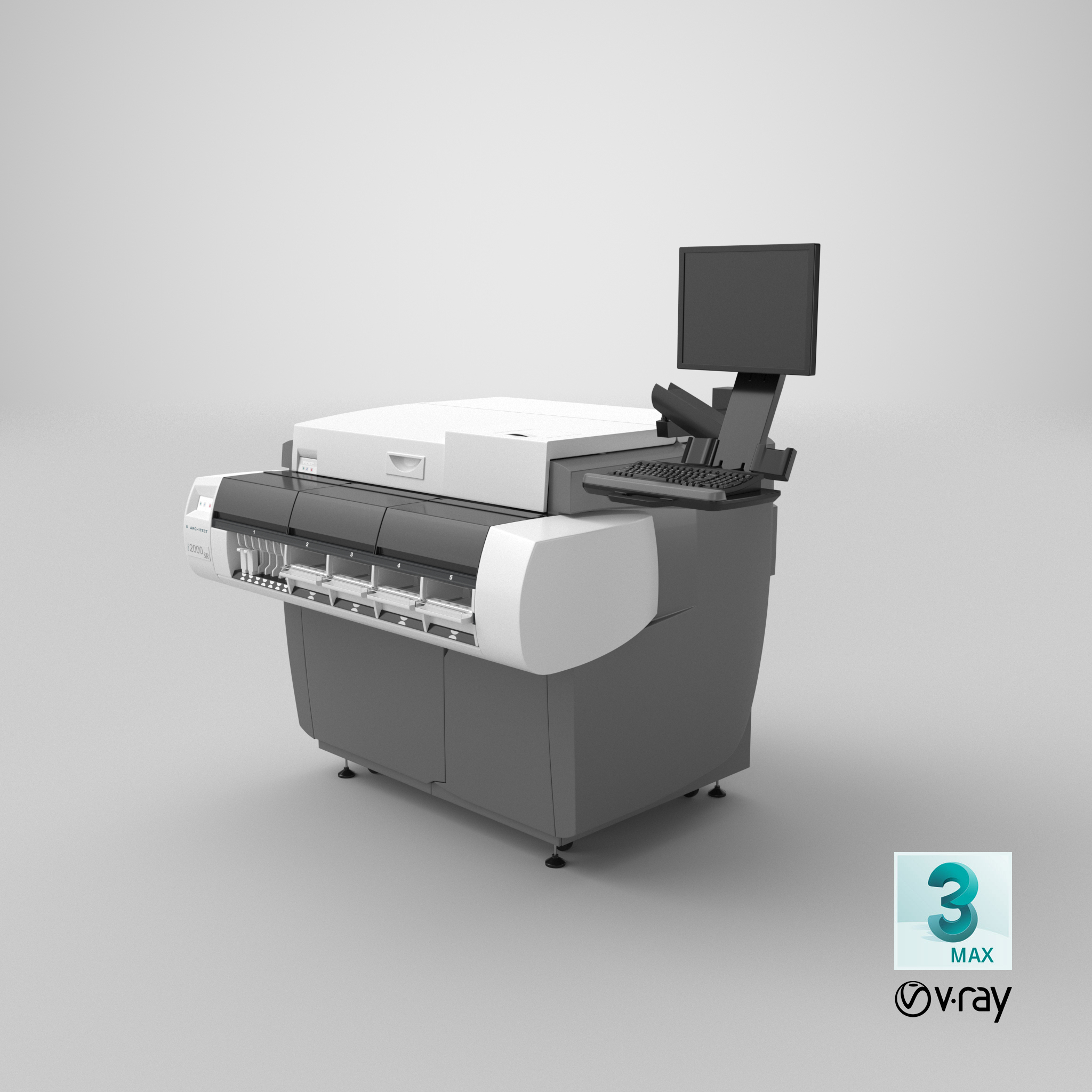 Abbott Architect i2000SR Immunoassay Analyzer model - TurboSquid 1731162