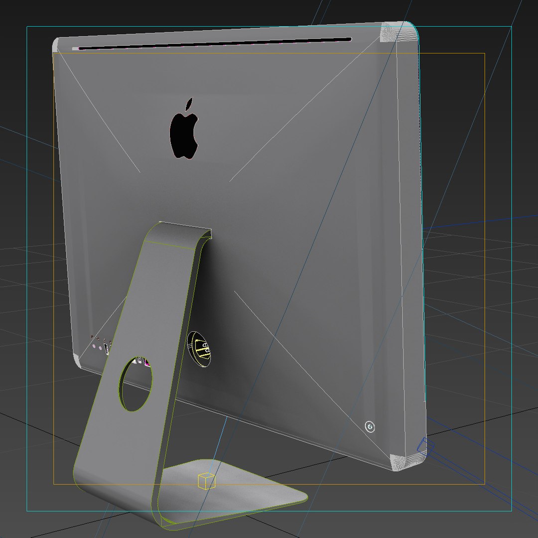 3d Apple Imac Led 21