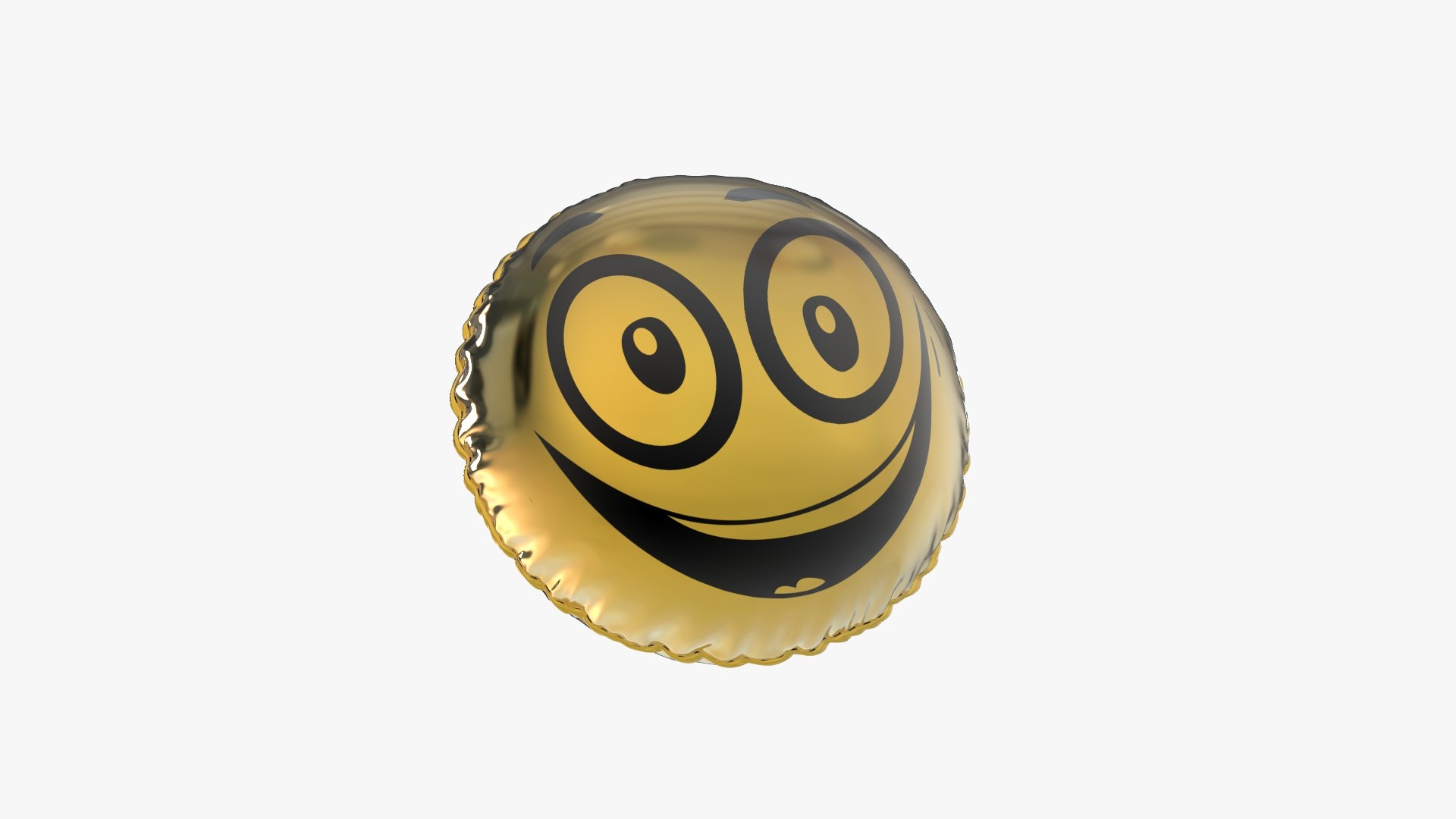 Smileys Balloon - Double 3D Model - TurboSquid 1633666