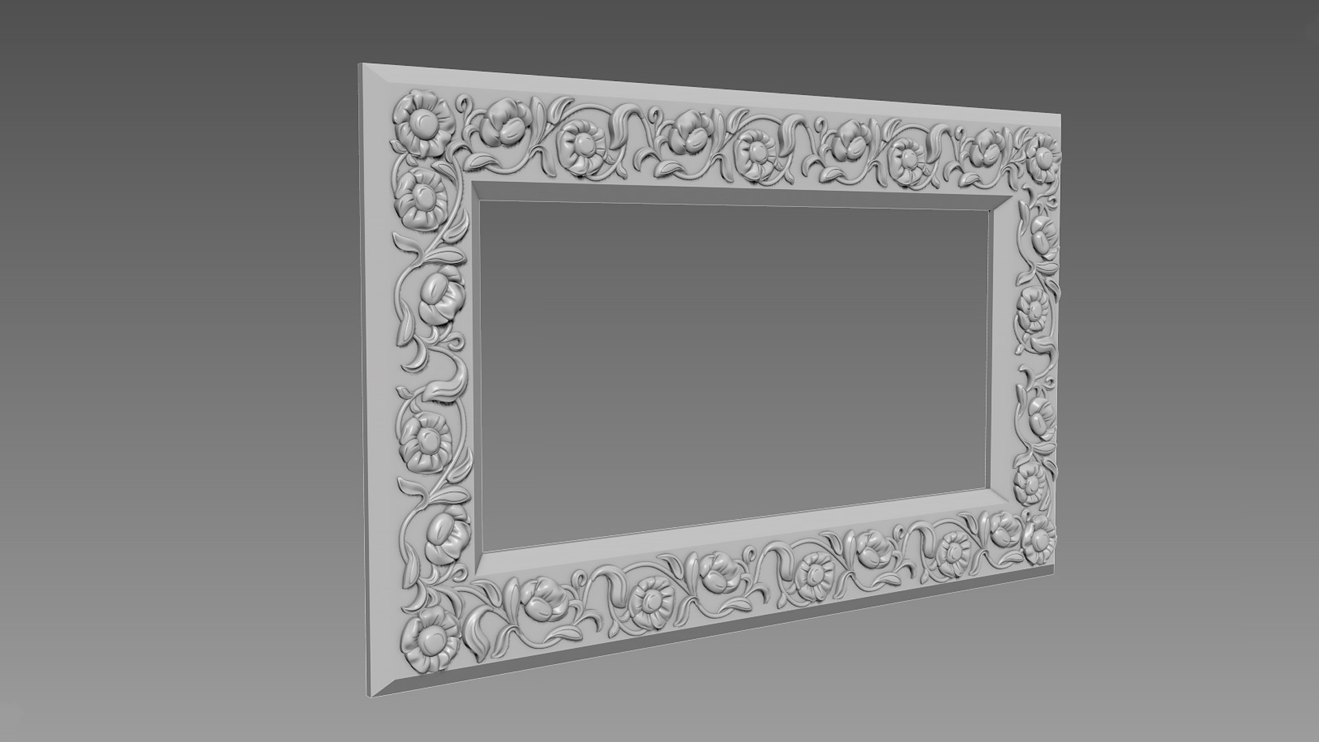 Frame Large Flower 3D Model - TurboSquid 2125980