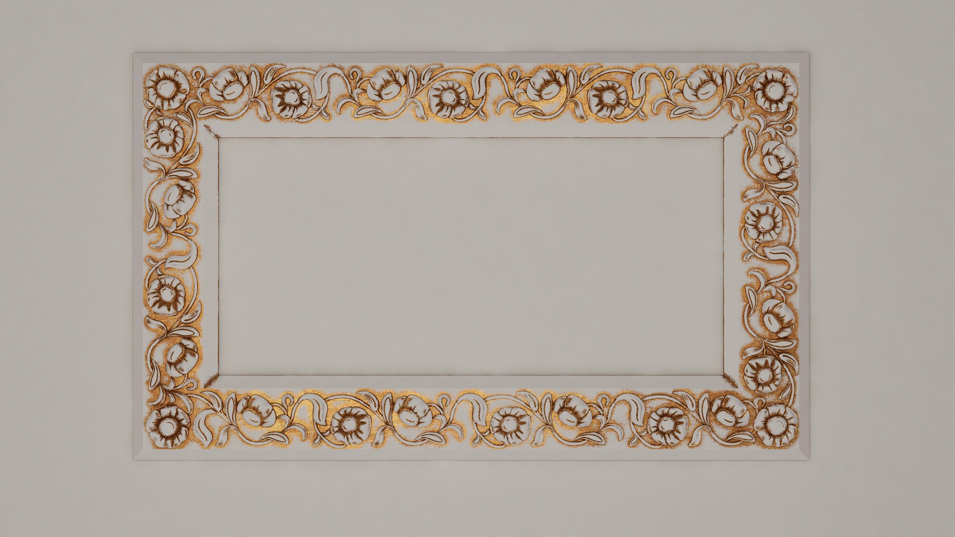 Frame Large Flower 3D Model - TurboSquid 2125980