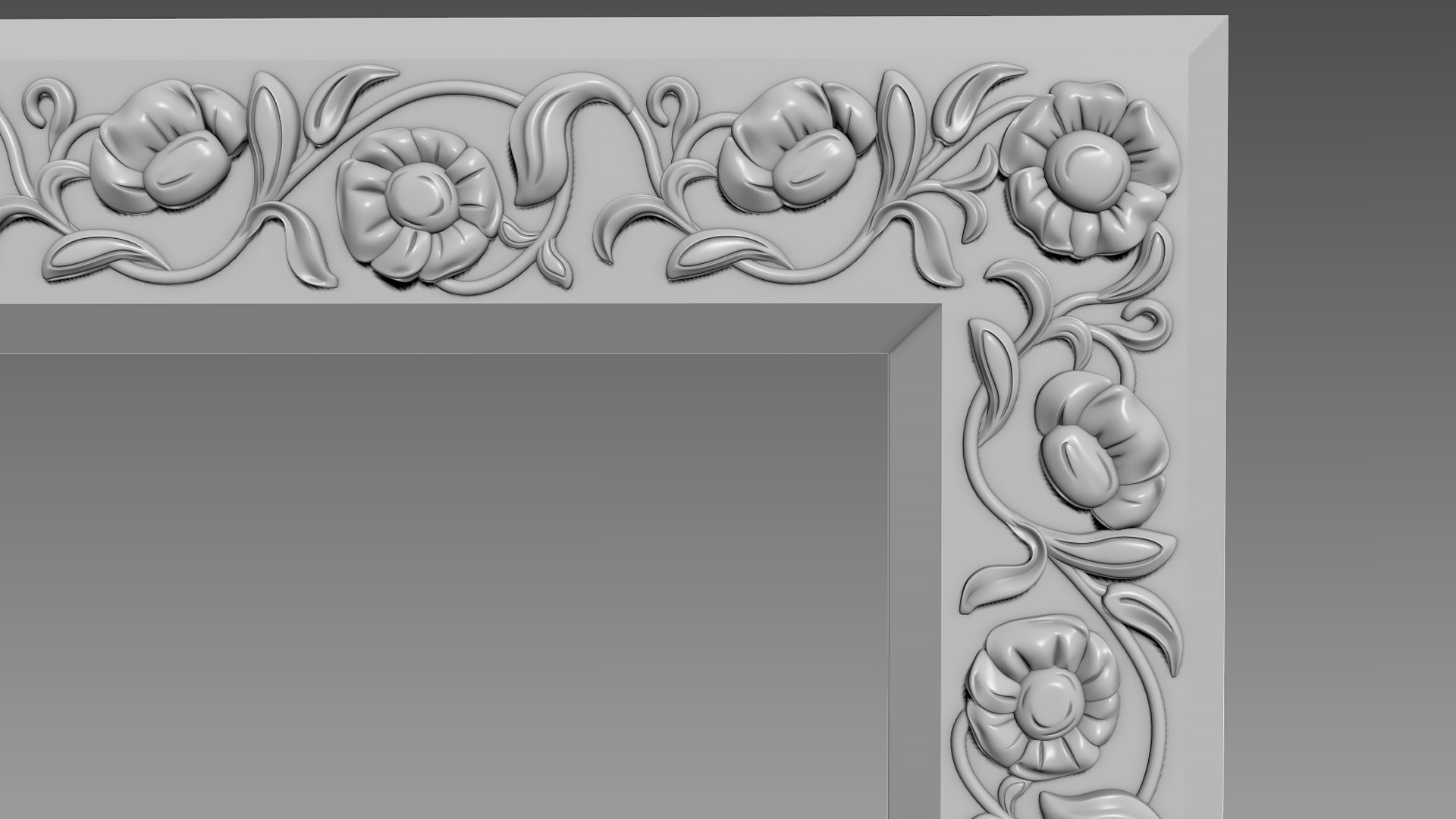 Frame Large Flower 3D Model - TurboSquid 2125980