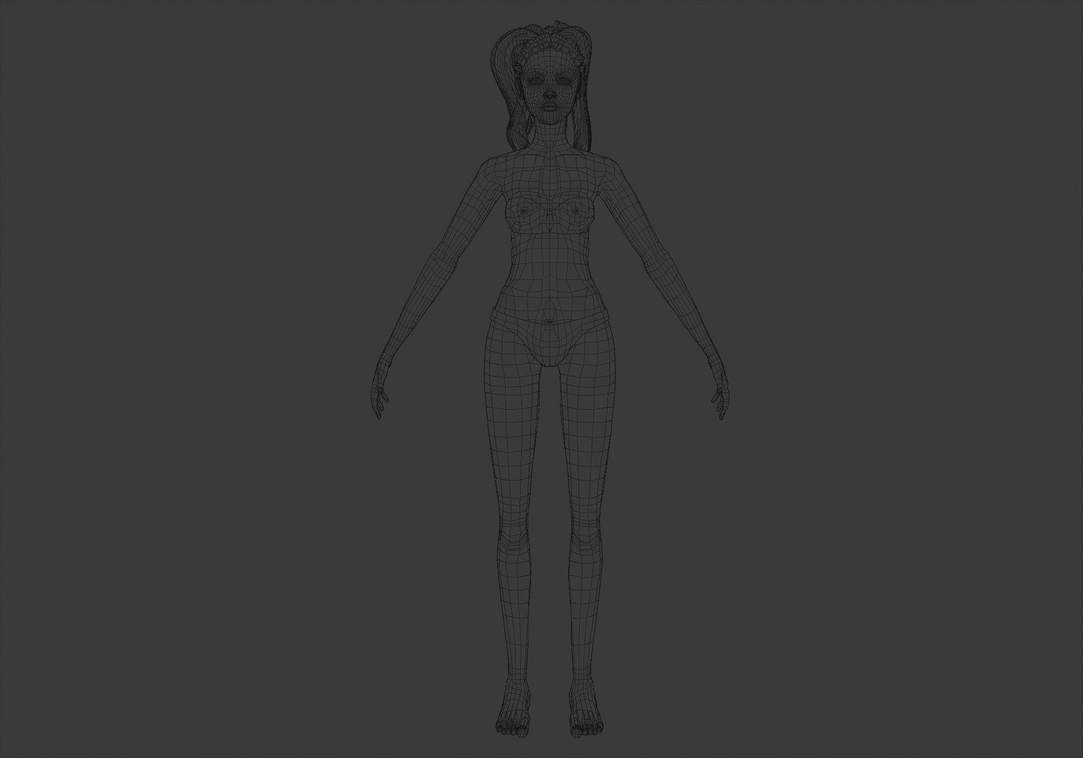 Female Body Woman 3D - TurboSquid 1959357