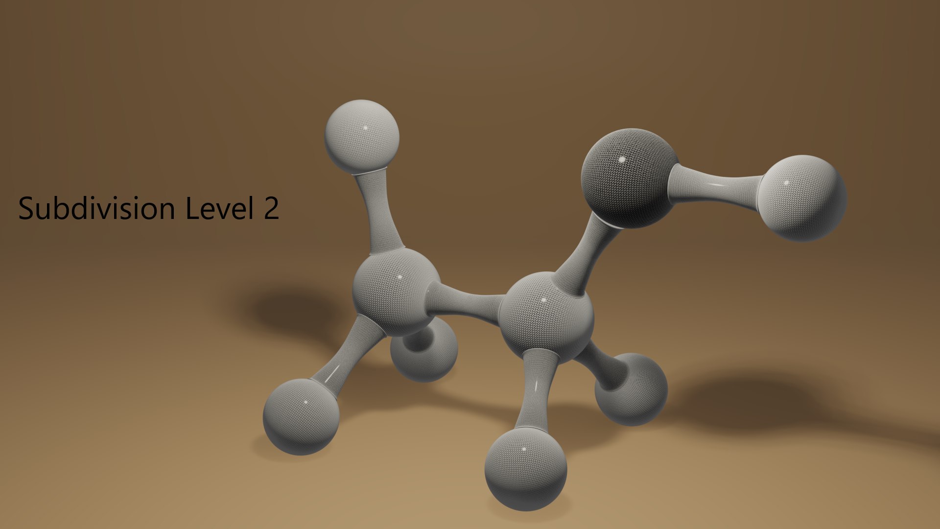 Molecule C2h6o 3D - TurboSquid 1663454