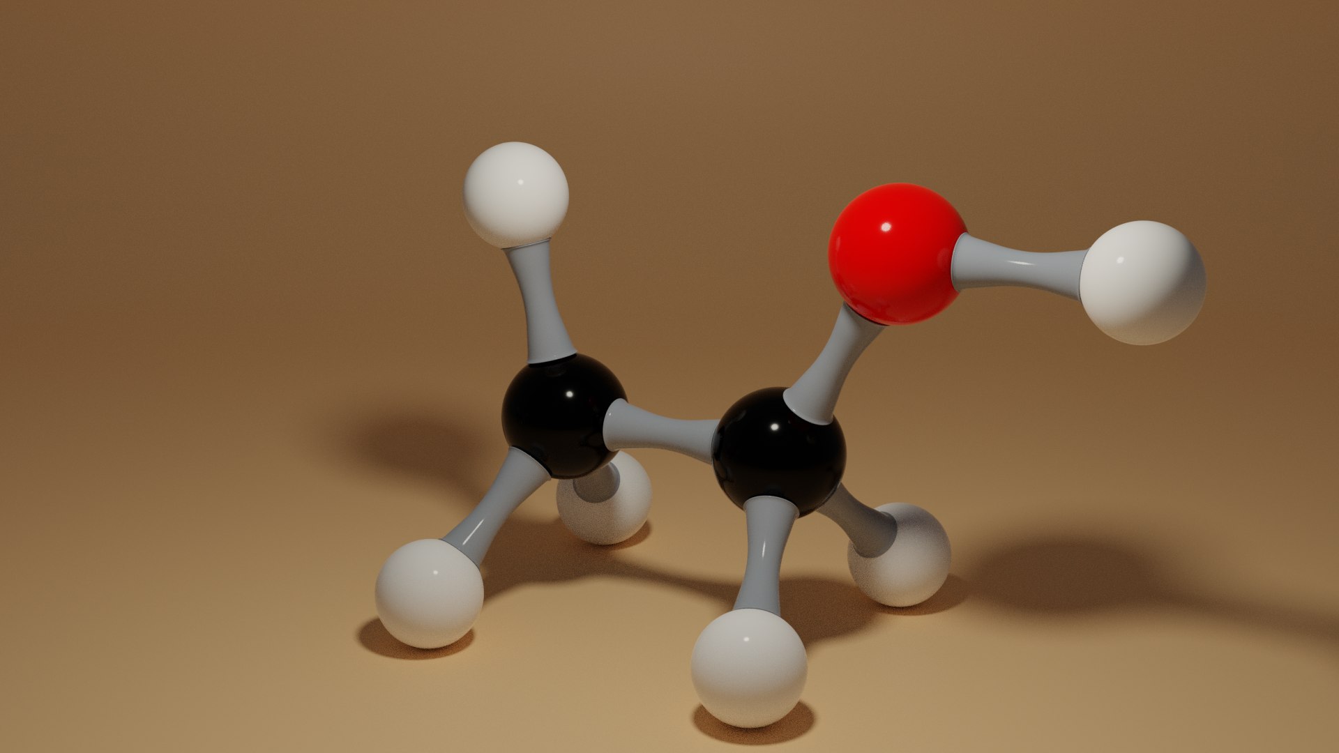 Molecule C2h6o 3D - TurboSquid 1663454