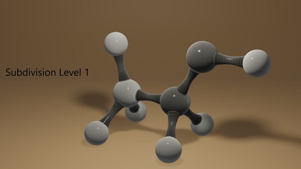 Molecule c2h6o 3D - TurboSquid 1663454