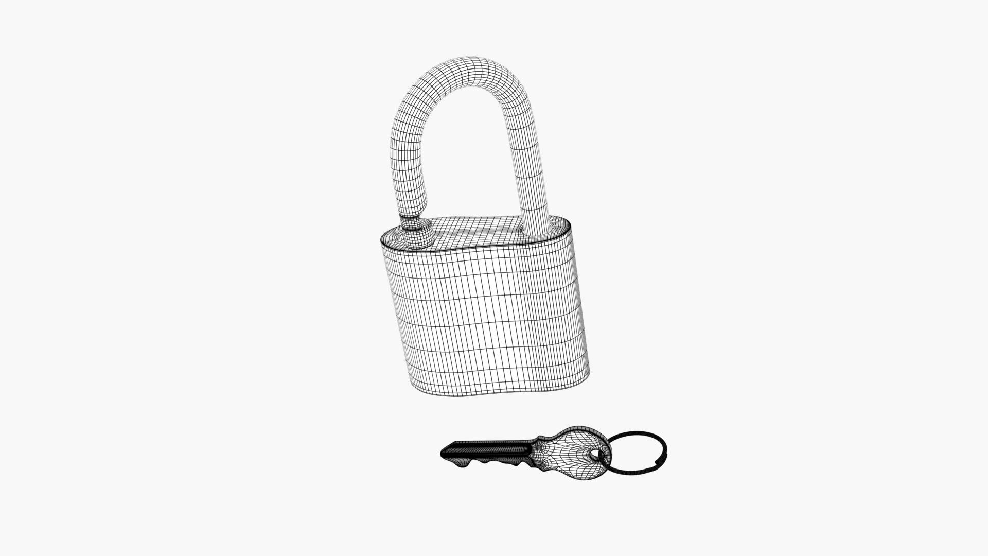 3D Padlock Model - TurboSquid 1734503