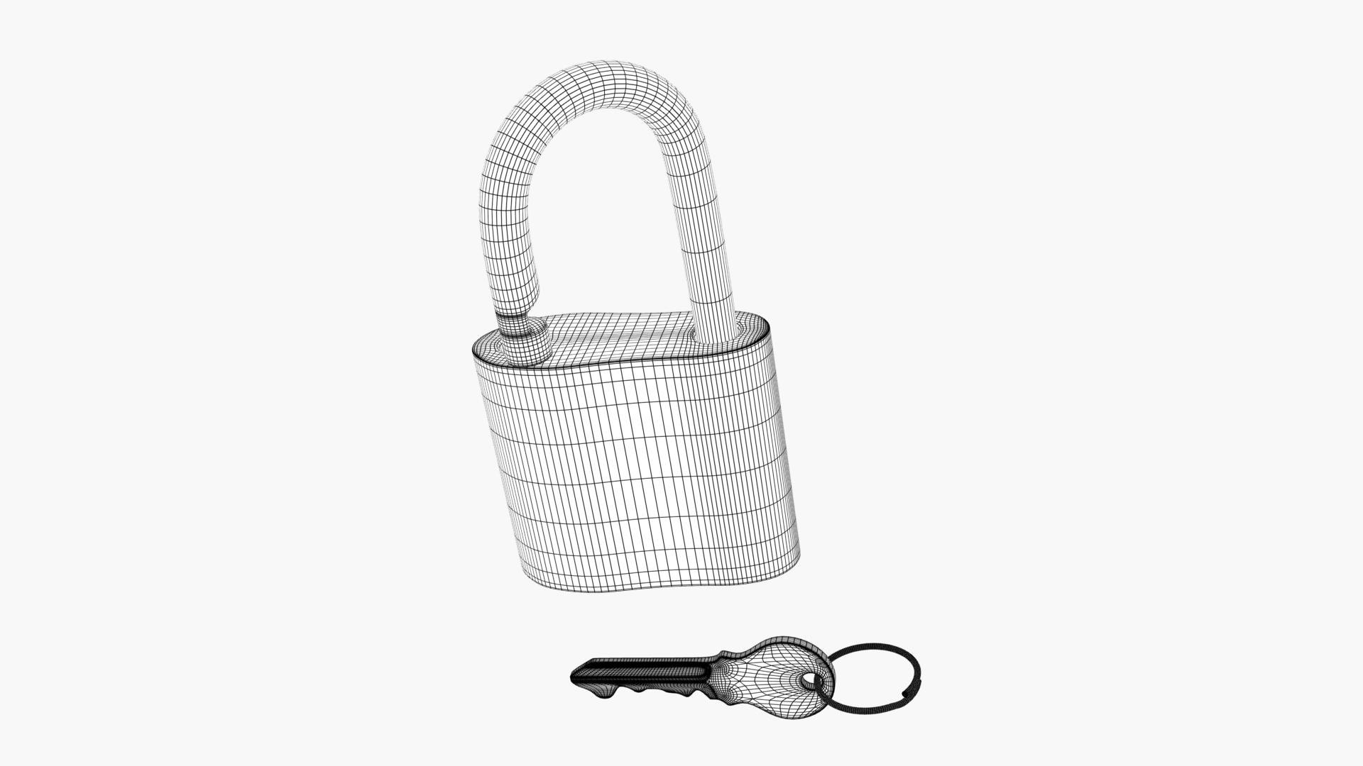 3D Padlock Model - TurboSquid 1734503