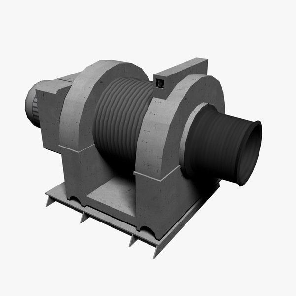 3d model winch 1