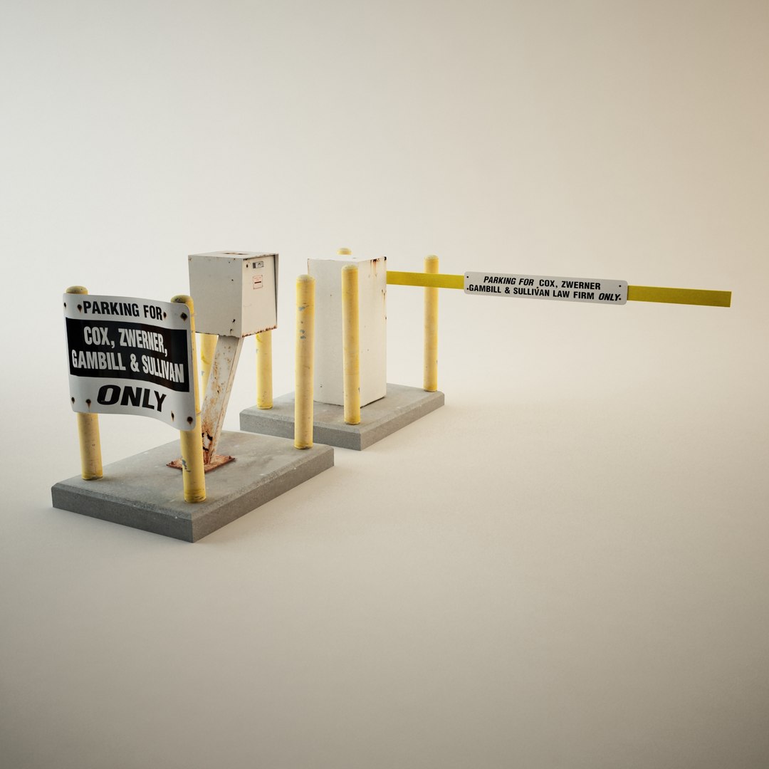 3d Parking Gate