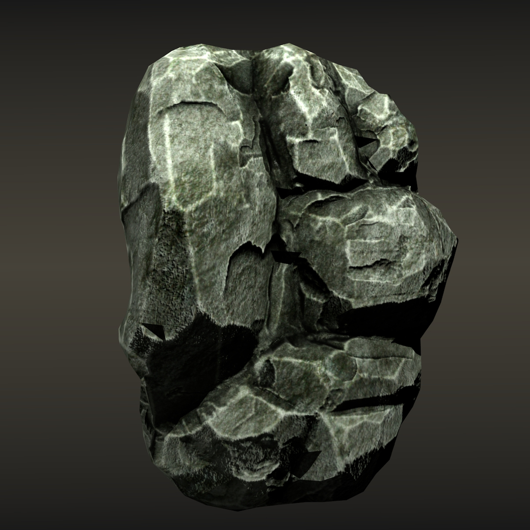 3d model rocks