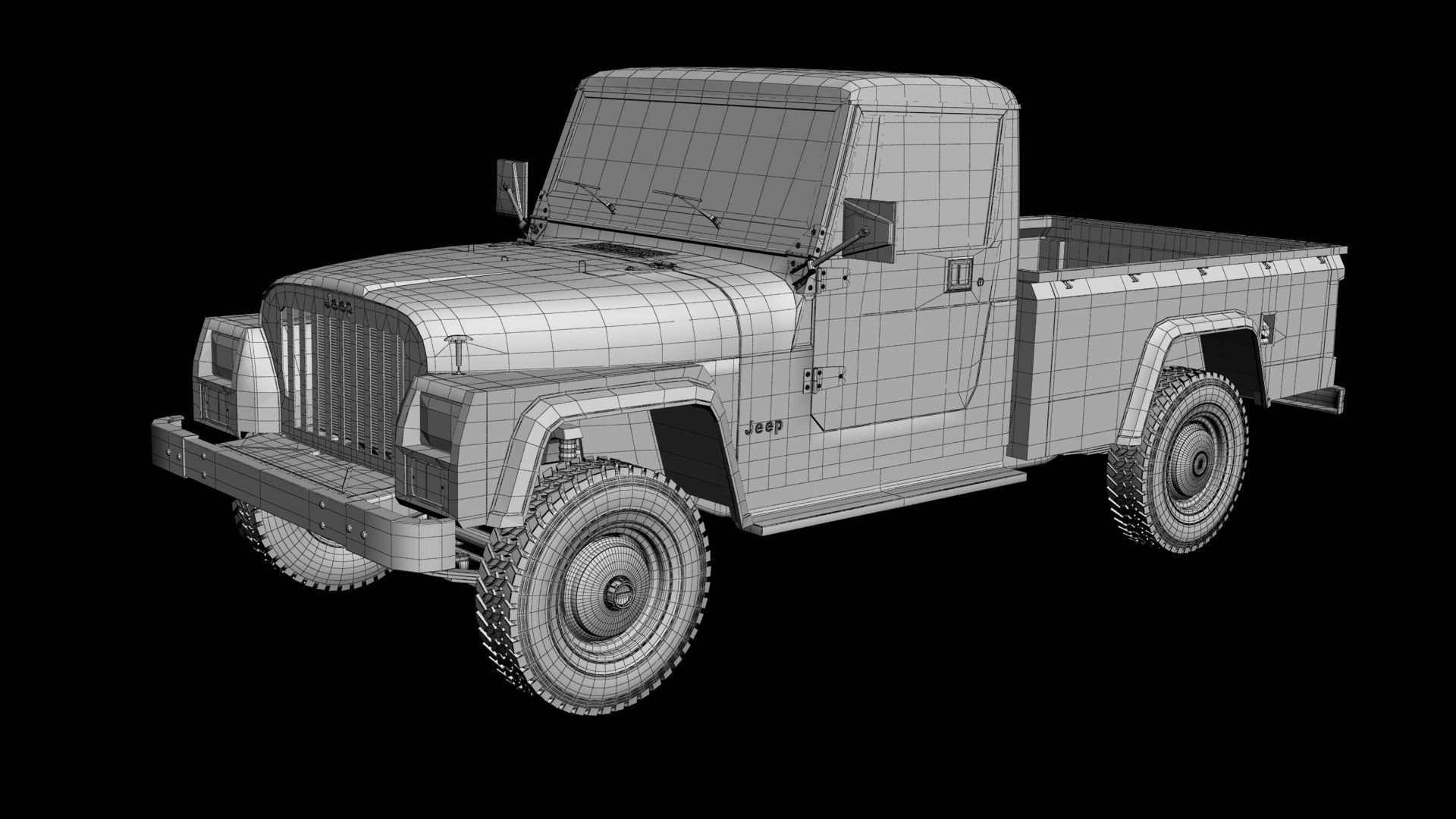 Jeep CJ-10 3D Model - TurboSquid 2139209