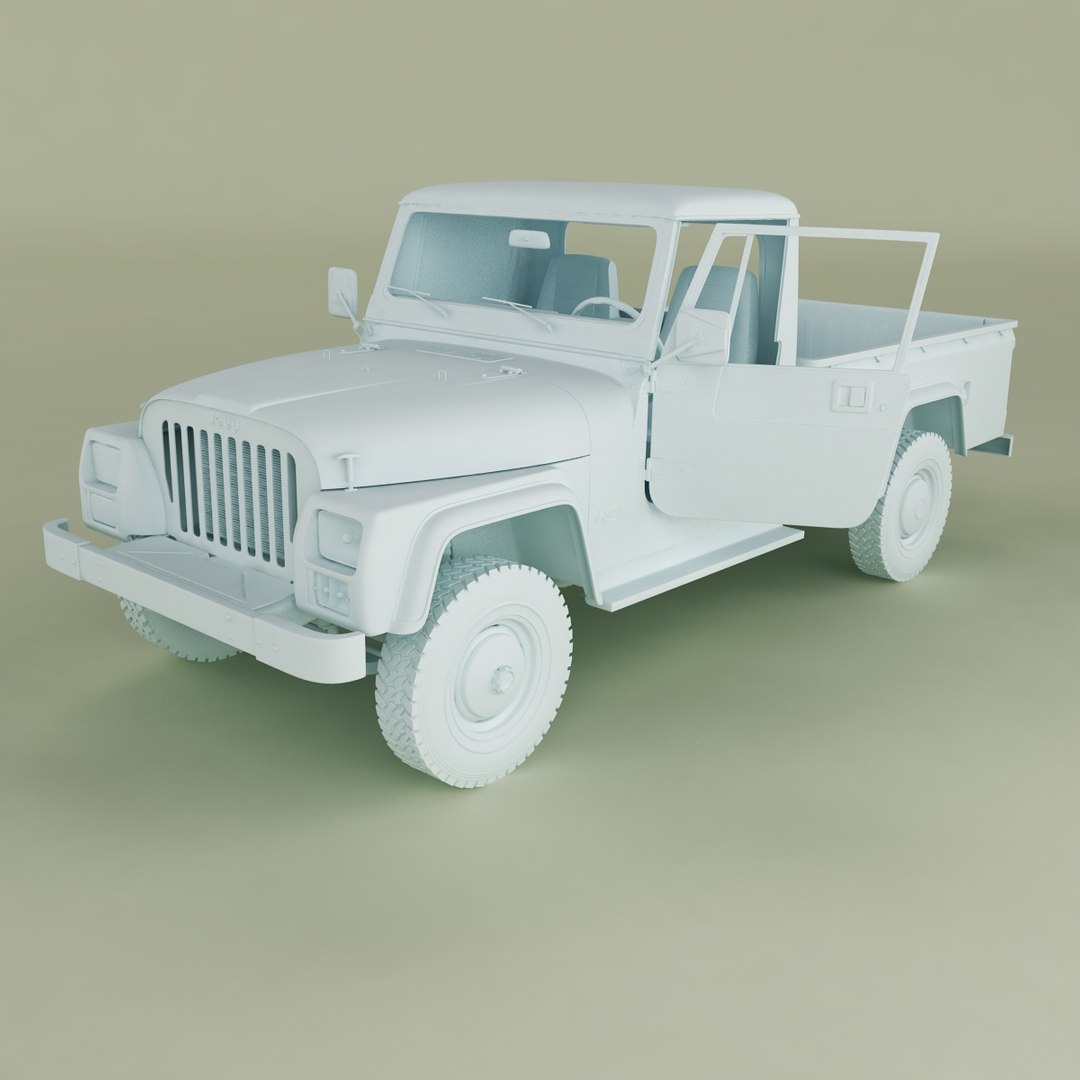 Jeep CJ-10 3D Model - TurboSquid 2139209