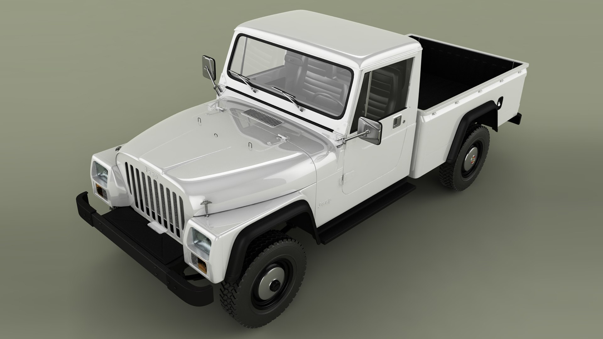 Jeep CJ-10 3D Model - TurboSquid 2139209
