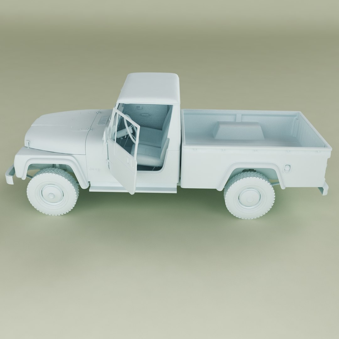 Jeep CJ-10 3D Model - TurboSquid 2139209