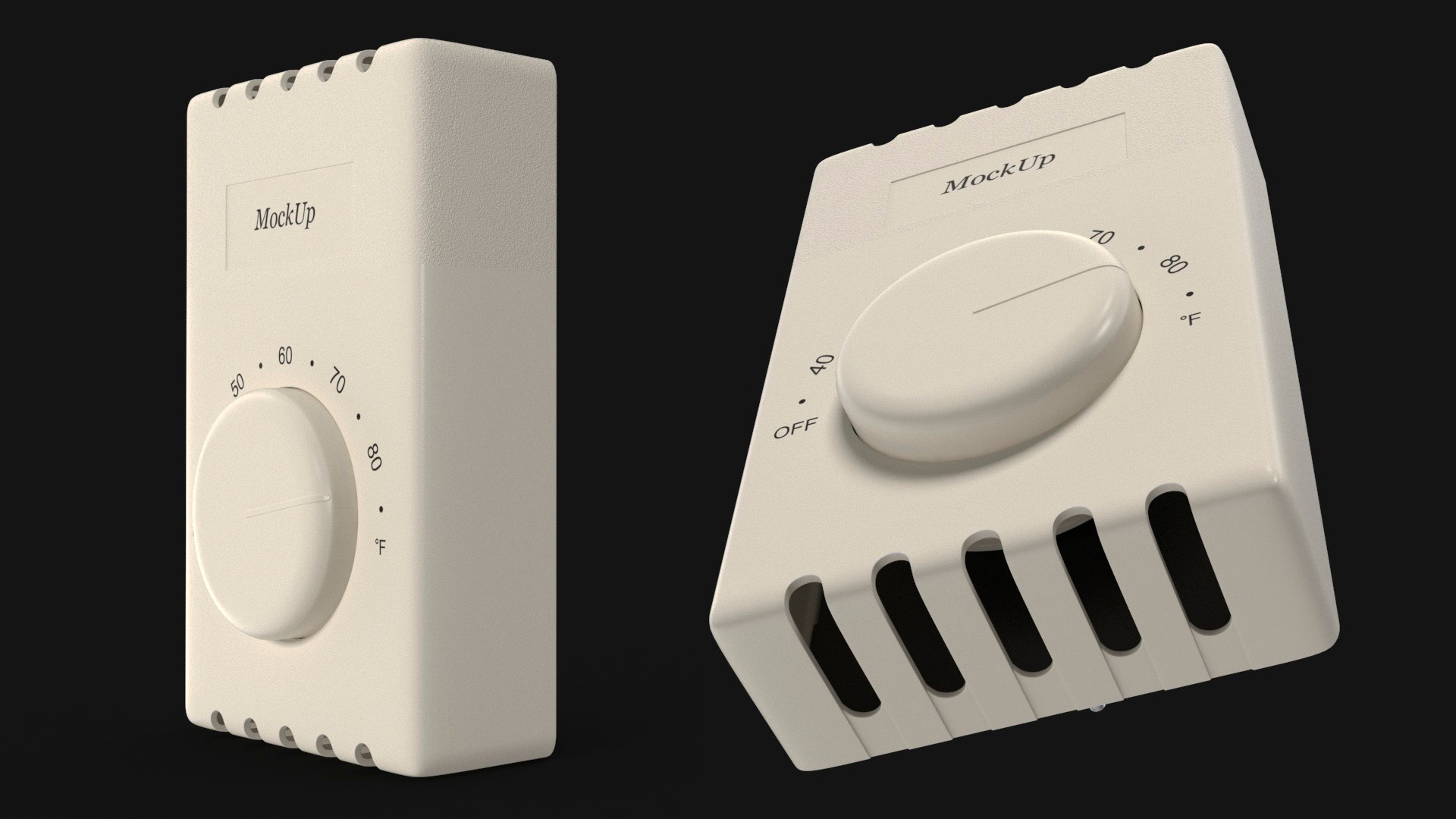 Thermostat Mockup 3D Model - TurboSquid 2279899