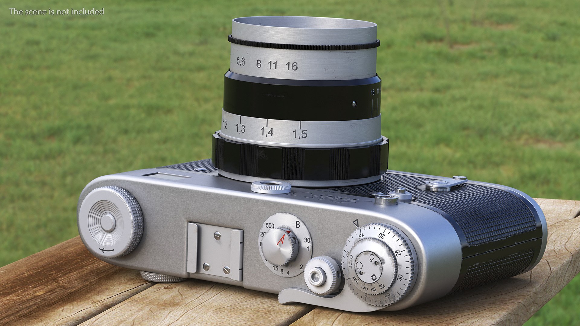 Soviet Vintage Film Camera FED-3 Model - TurboSquid 2137114