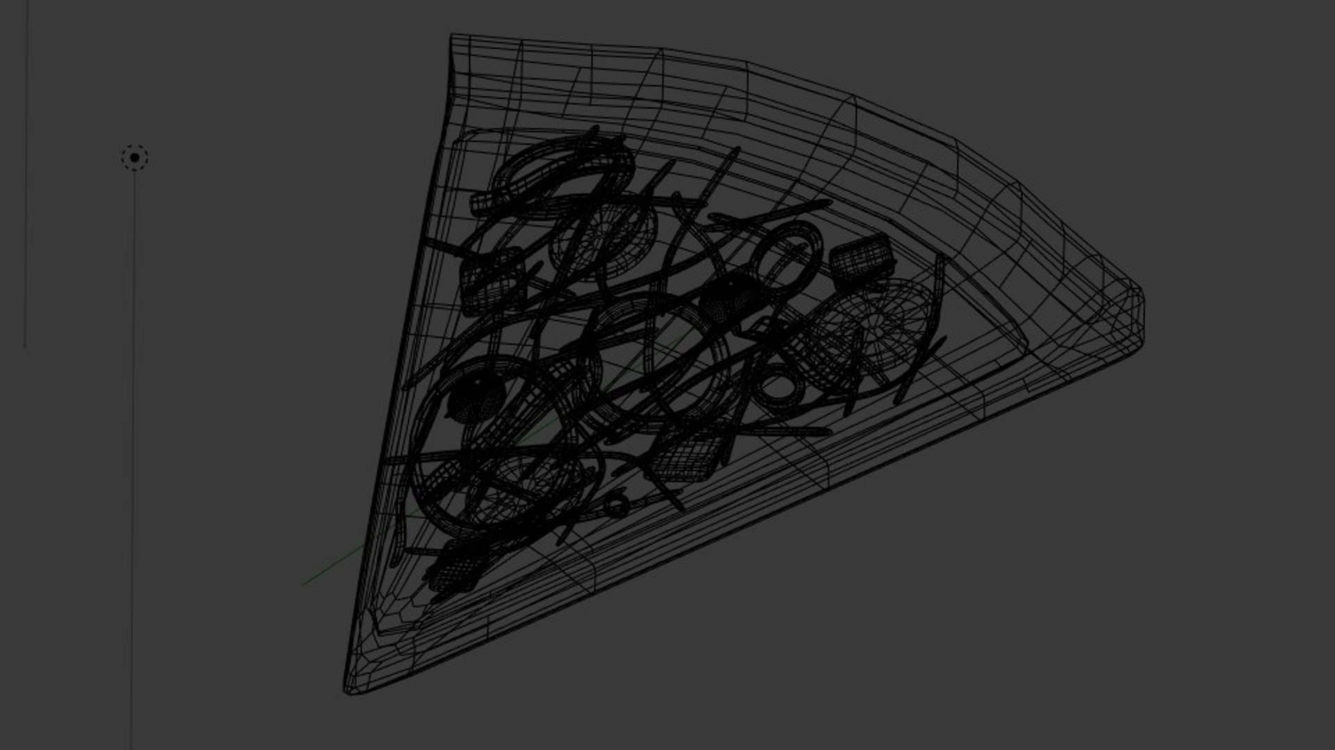 3D pizza slice - TurboSquid 1591506