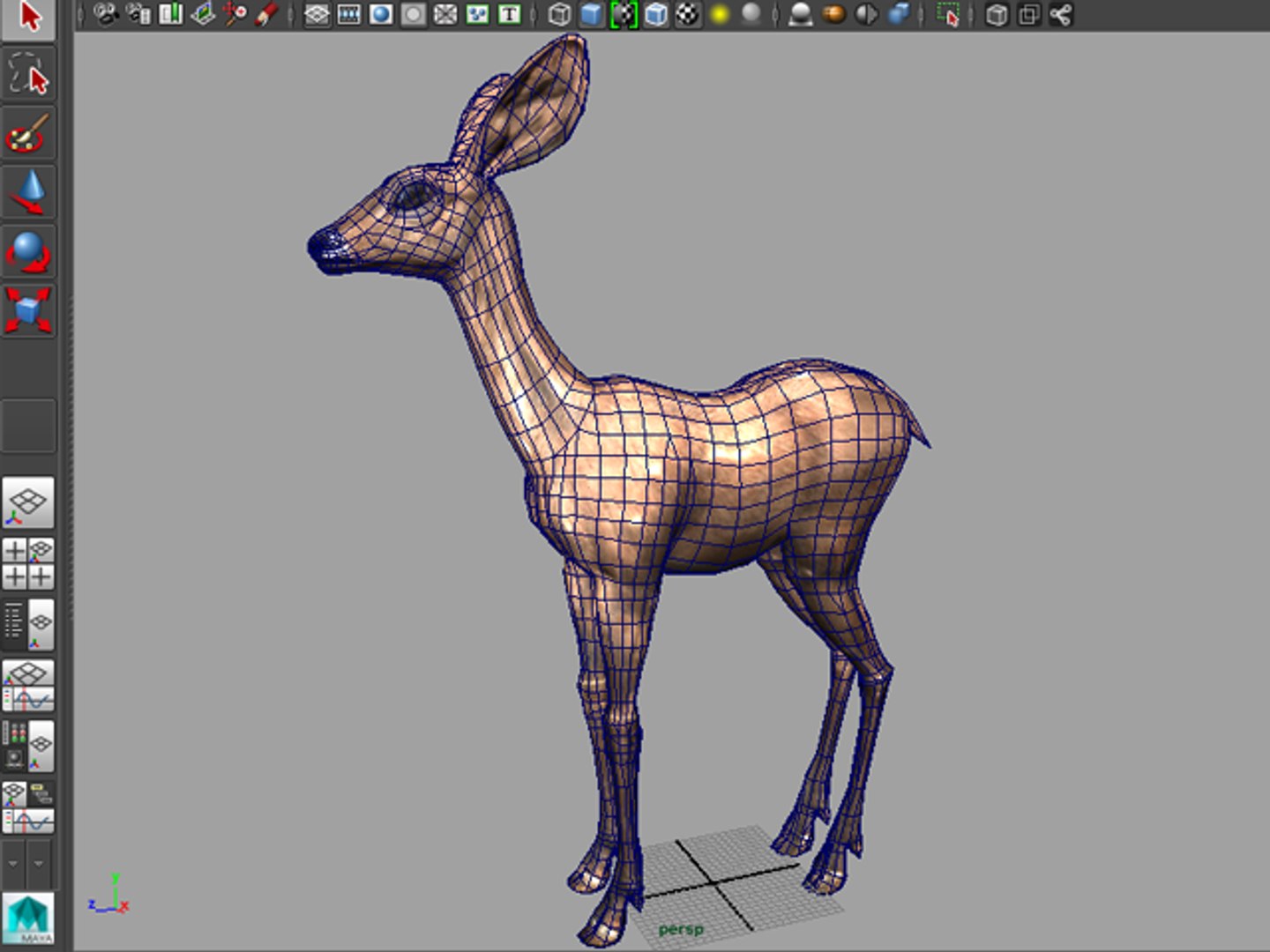 3d Deer Animal